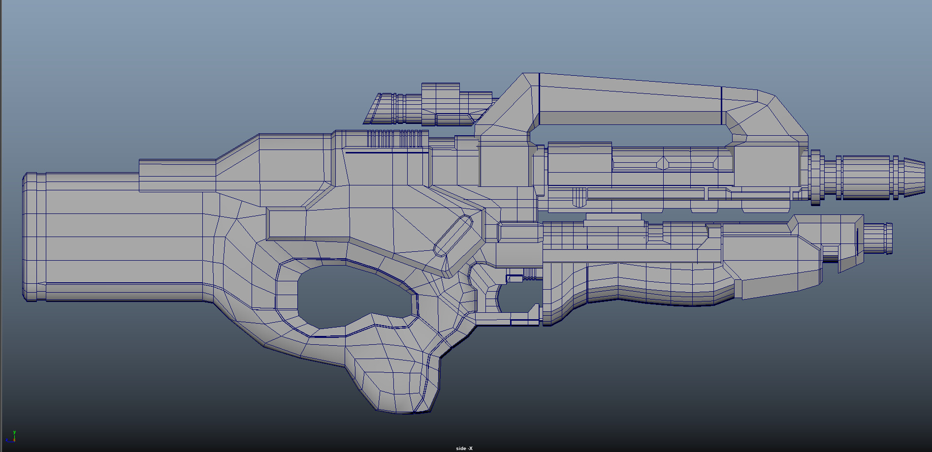 ArtStation - Mass effect 2 M-96 Mattock