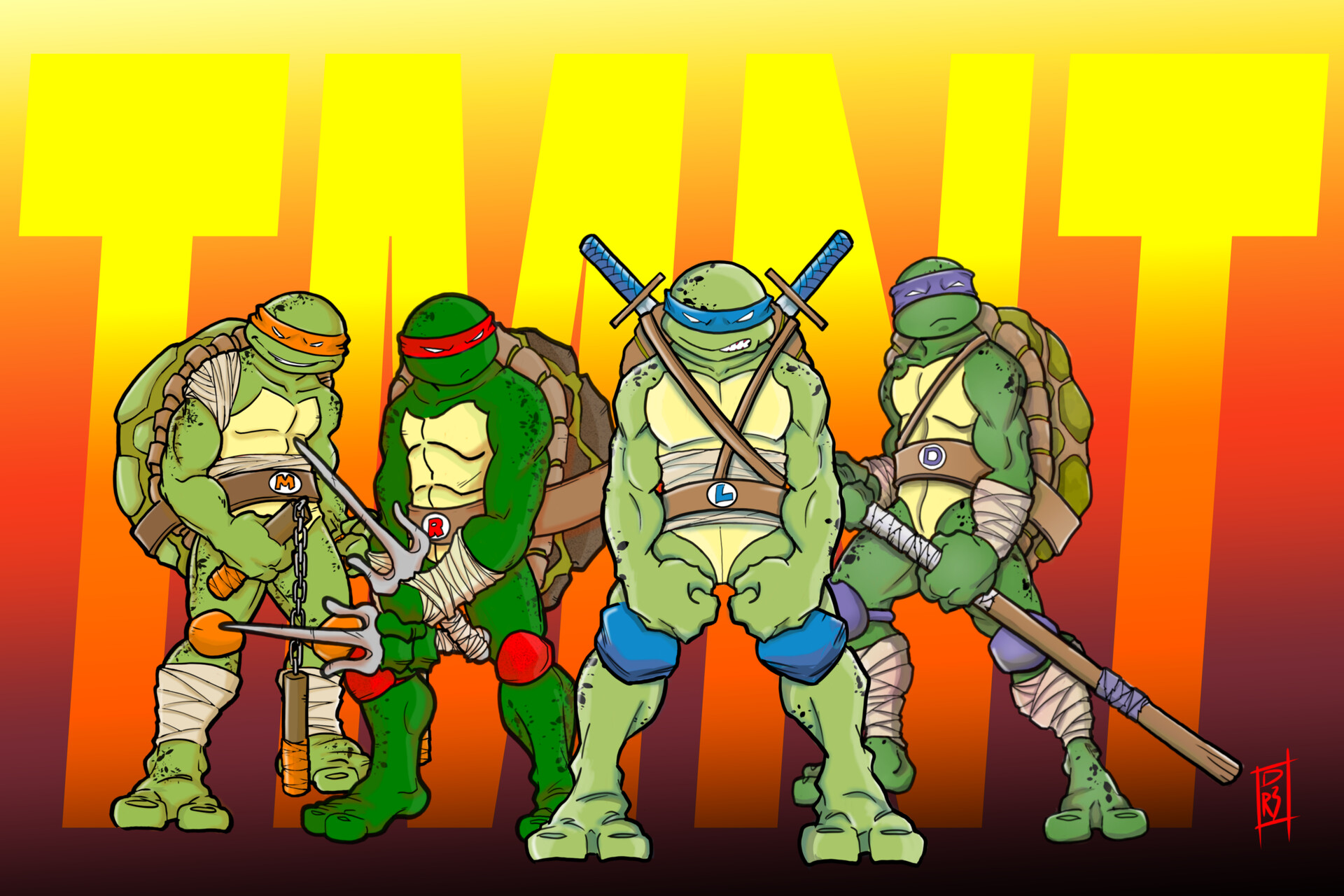 ArtStation - TMNT Fan Art