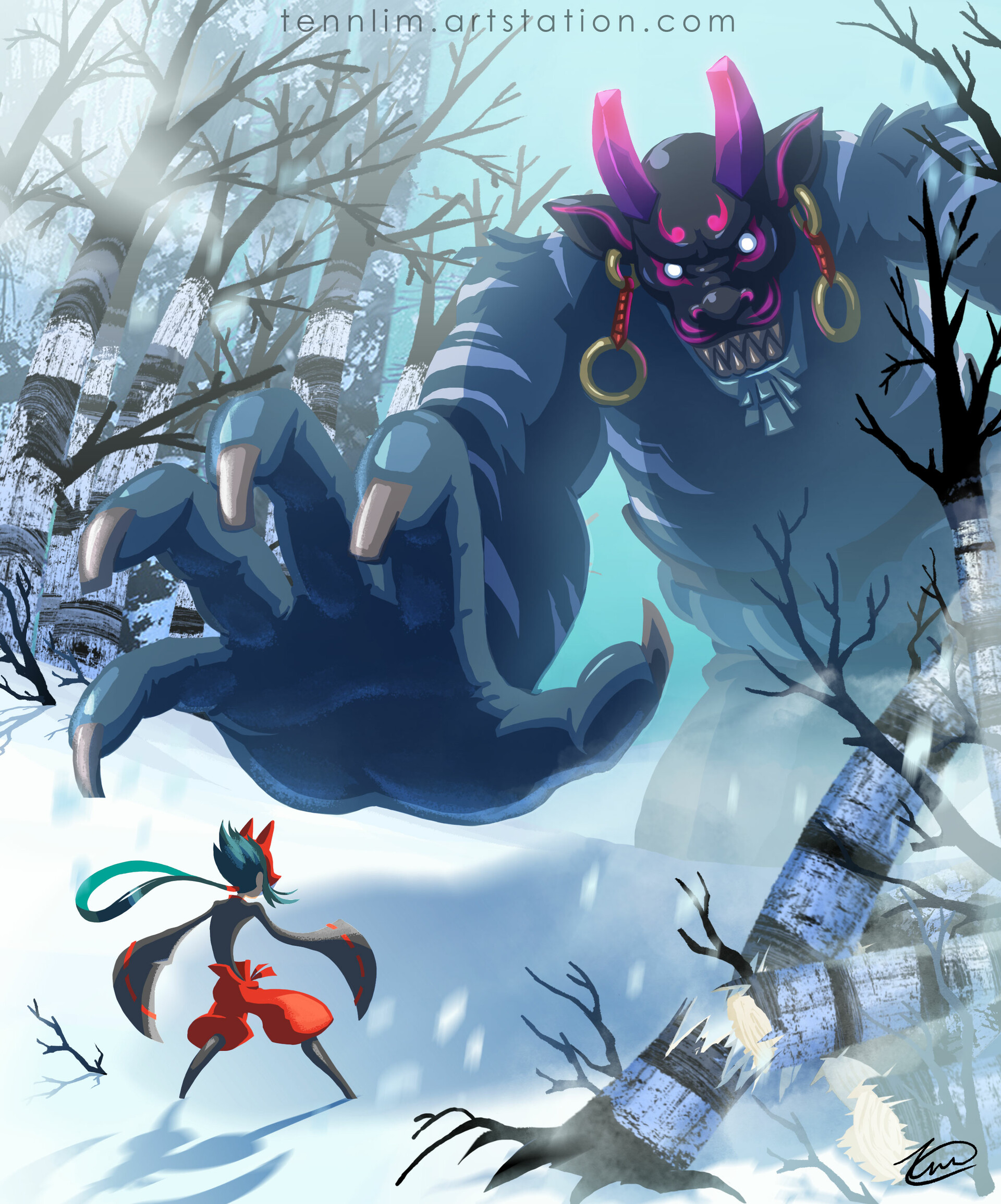 ArtStation - FROSTBITE: Promo Art