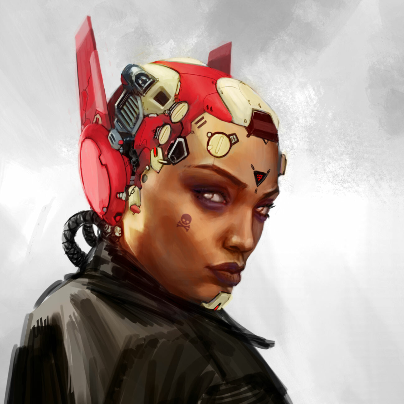 ArtStation - Mech Character Sketch