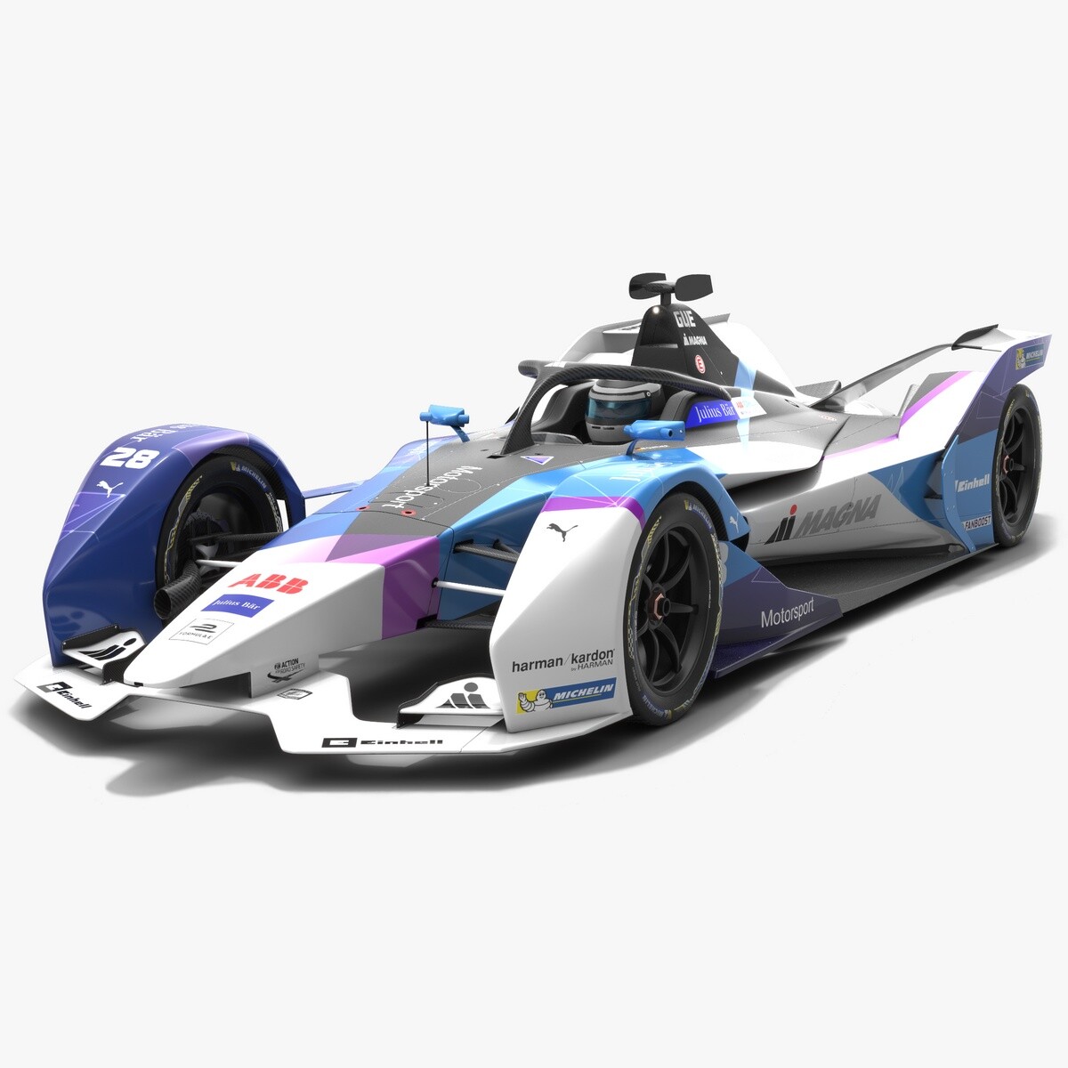ArtStation - Andretti Motorsport Formula E Season 2019 2020 3D model