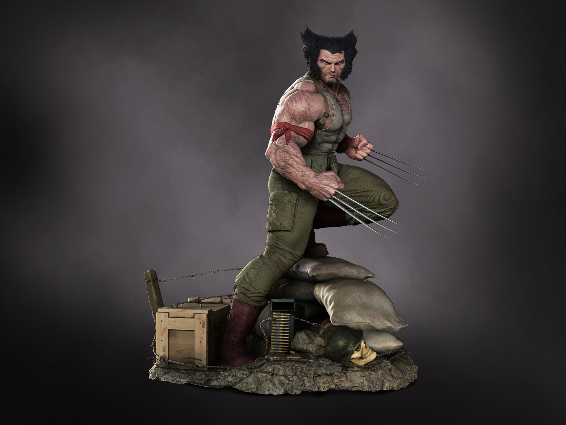 ArtStation - Wolverine WWII