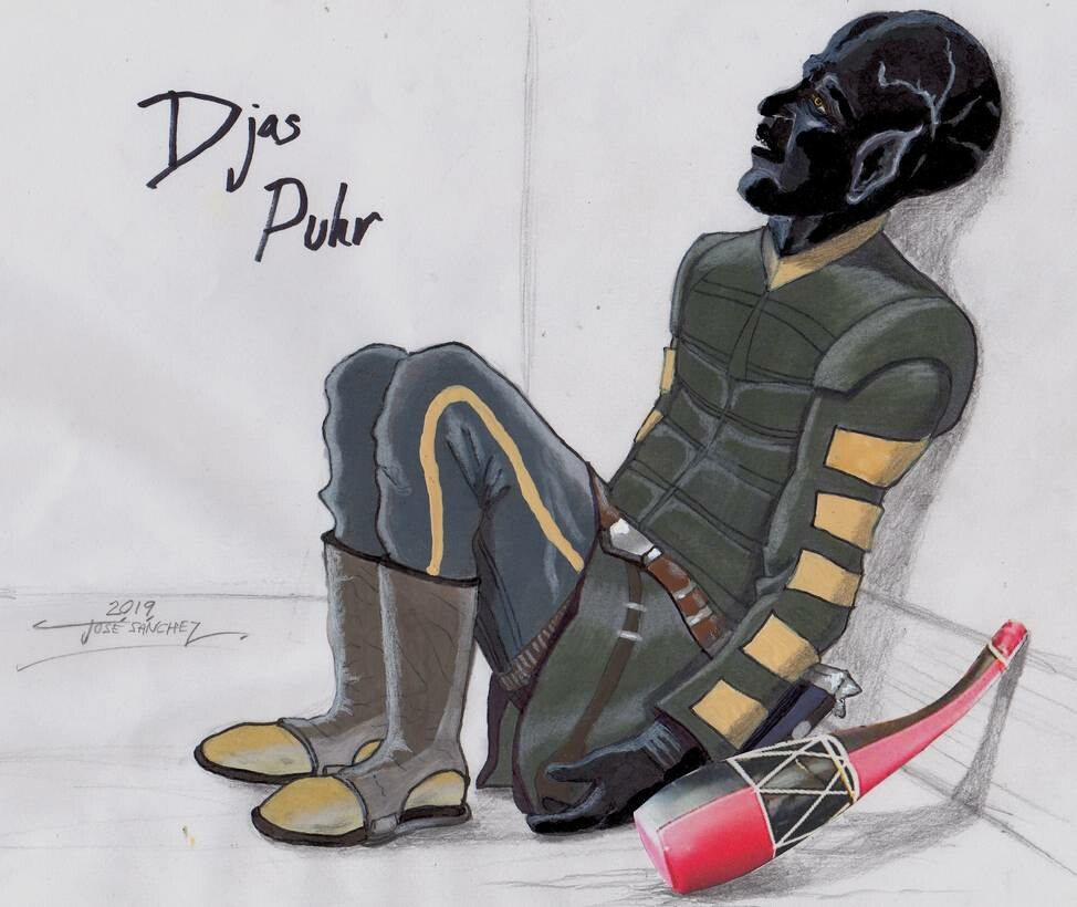 ArtStation - Star Wars character Djas Puhr