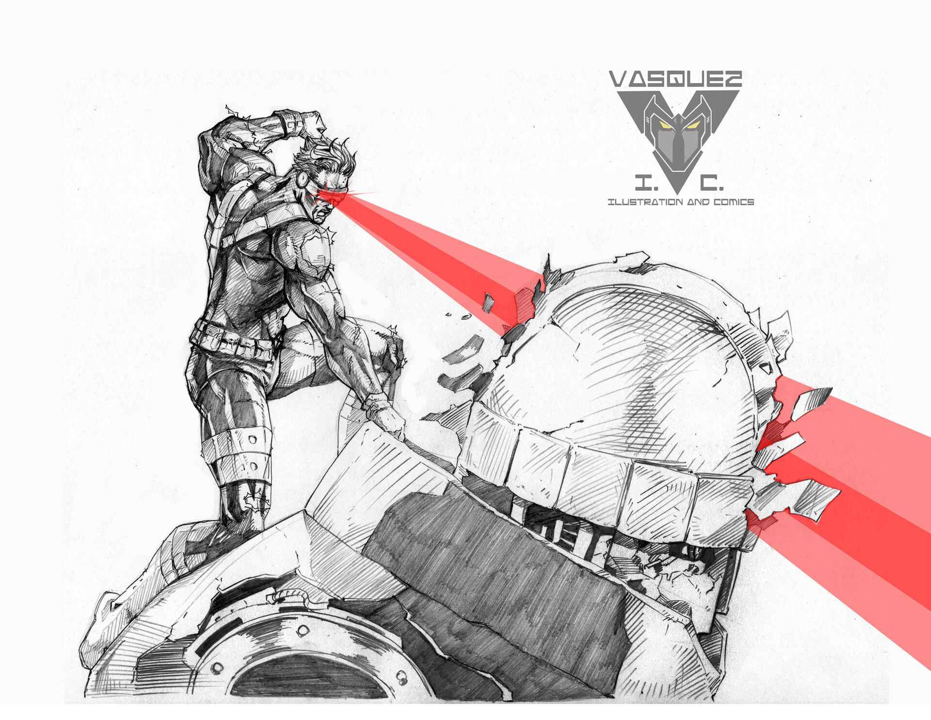 Victor Vasquez - some commissions "concepts for sculptures"