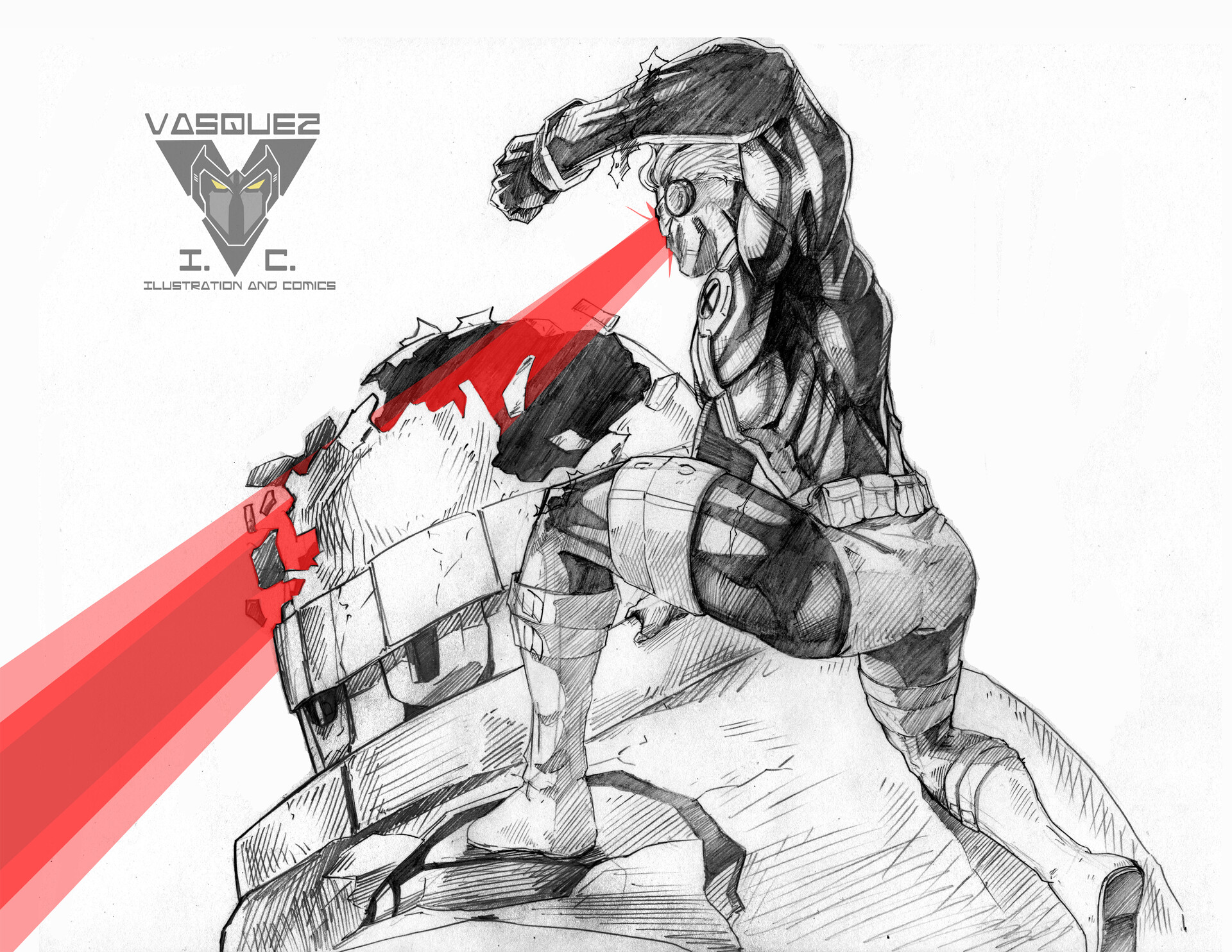Victor Vasquez - some commissions "concepts for sculptures"