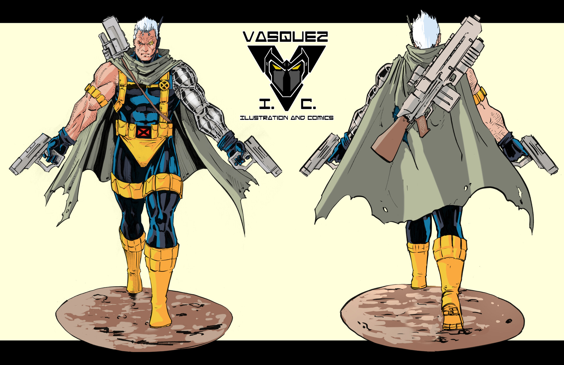 Victor Vasquez - some commissions "concepts for sculptures"