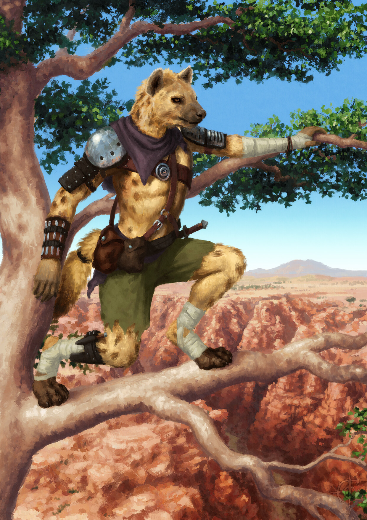 ArtStation - Gnoll commission