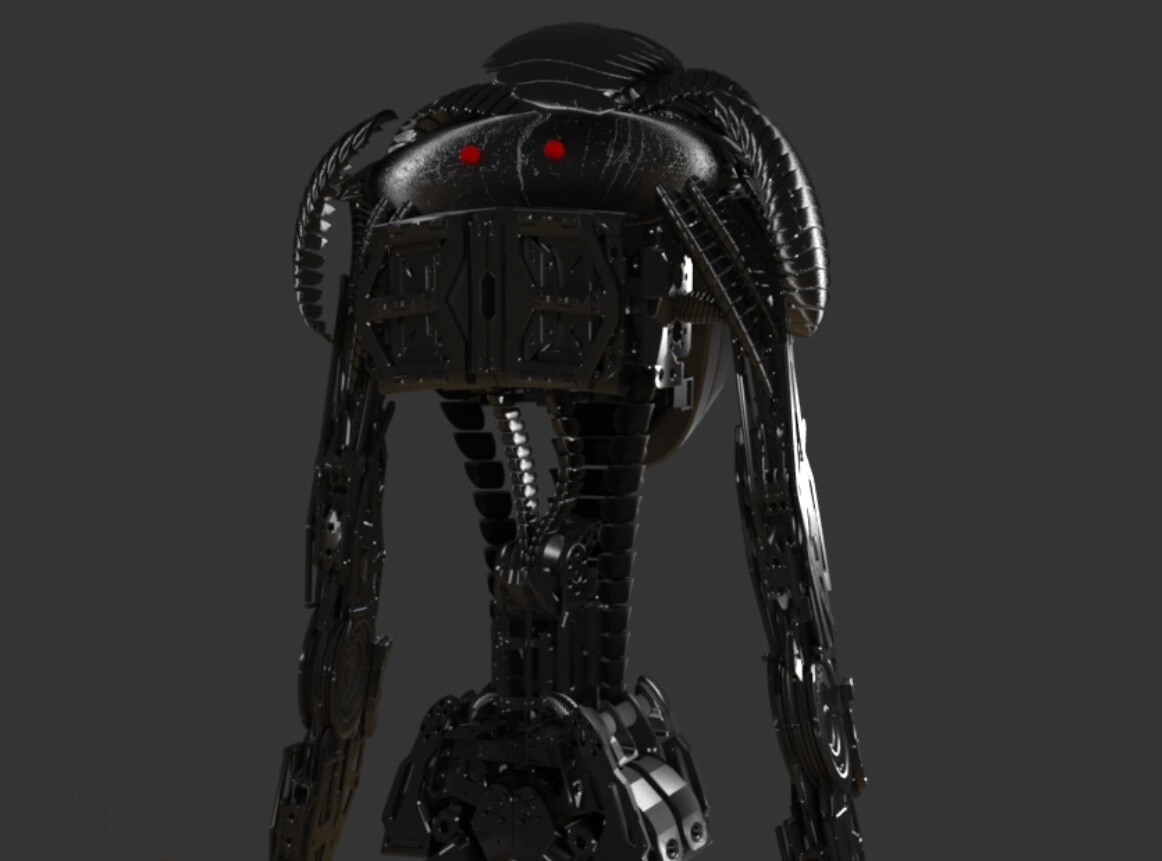 ArtStation - Realistic Robot - A War Machine