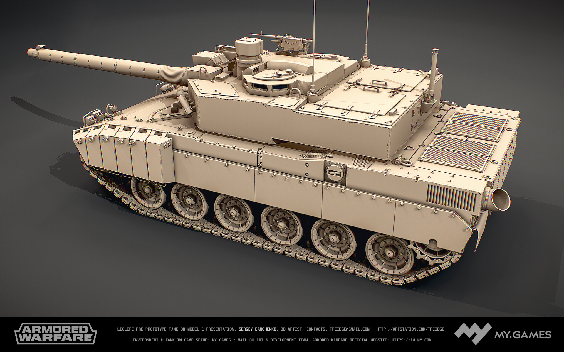 Sergey Danchenko - The Leclerc Tank Pre-Prototype — Breakdown & Making ...