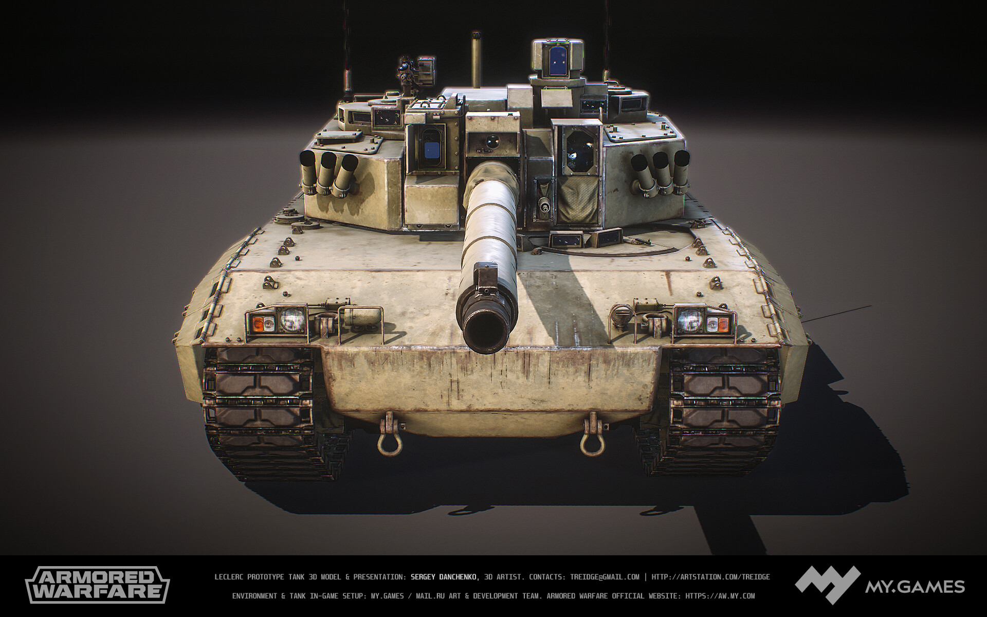 Sergey Danchenko - The Leclerc Tank Pre-Prototype — Breakdown & Making ...