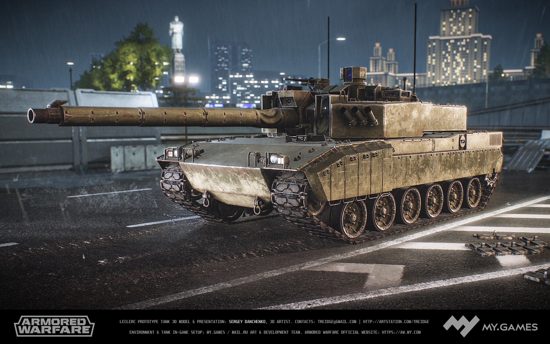 Sergey Danchenko - The Leclerc Tank Pre-Prototype — Breakdown & Making ...