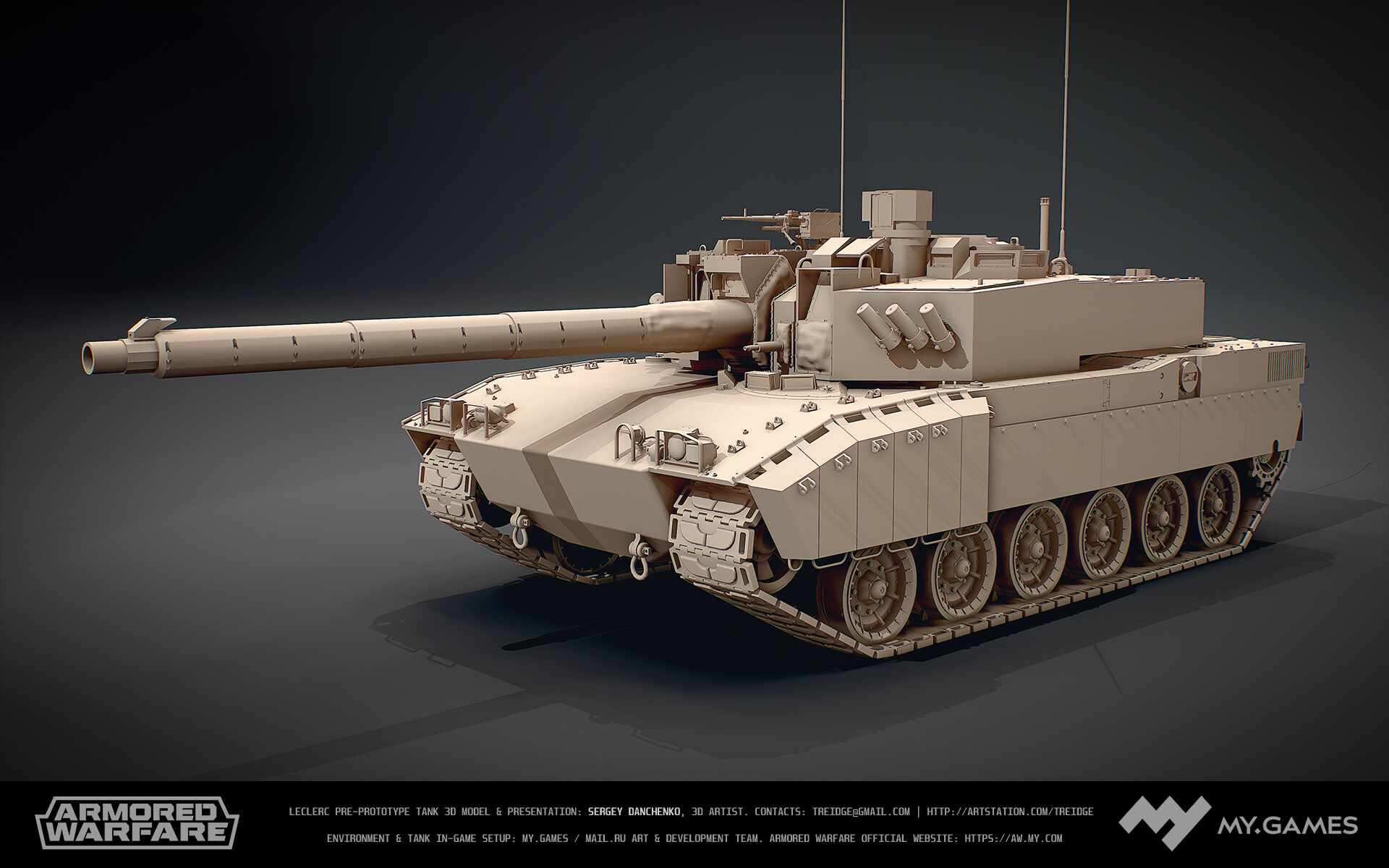 Sergey Danchenko - The Leclerc Tank Pre-Prototype — Breakdown & Making ...