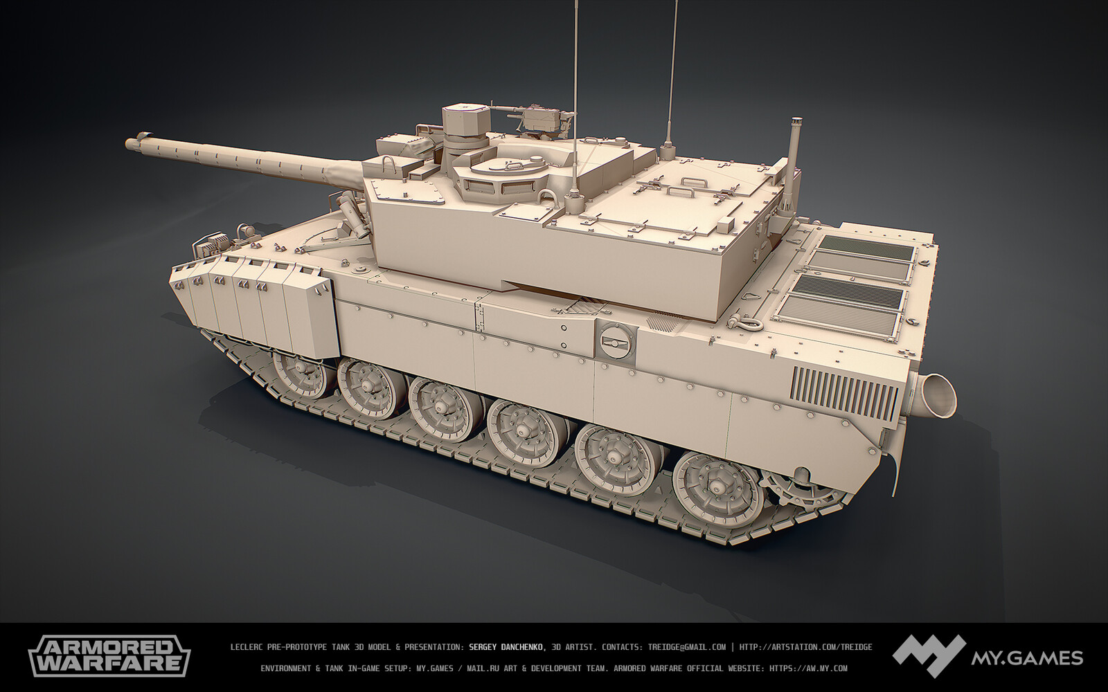 Sergey Danchenko - The Leclerc Tank Pre-Prototype — Breakdown & Making ...