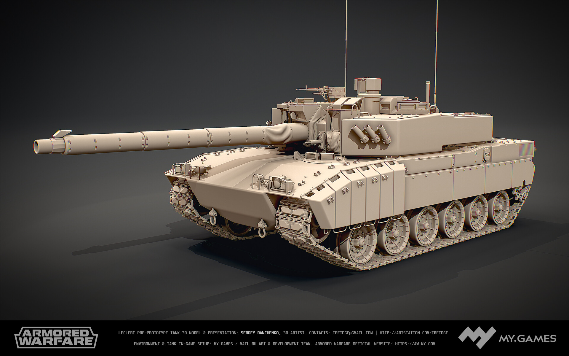 Sergey Danchenko - The Leclerc Tank Pre-Prototype — Breakdown & Making ...