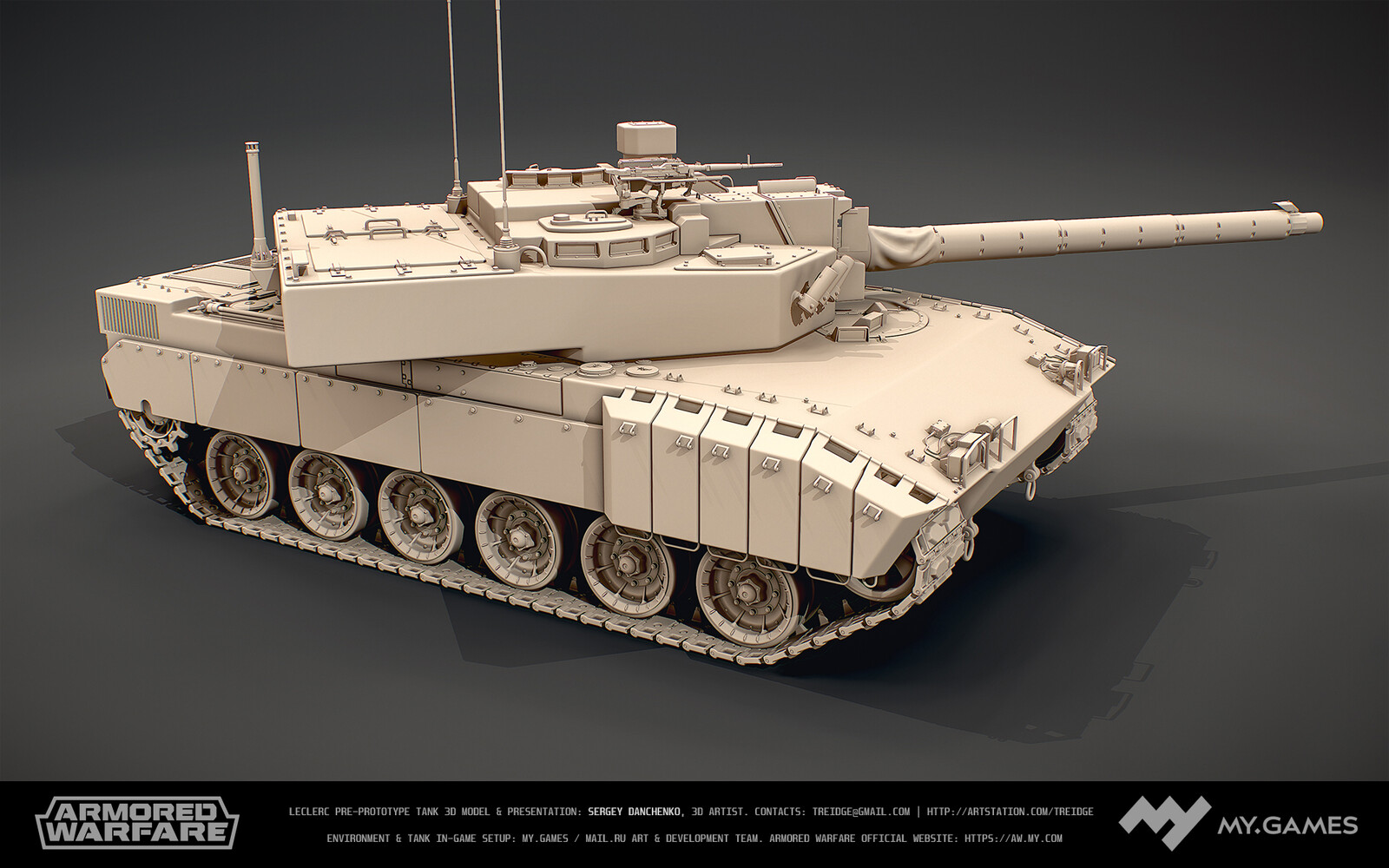 Sergey Danchenko - The Leclerc Tank Pre-Prototype — Breakdown & Making ...