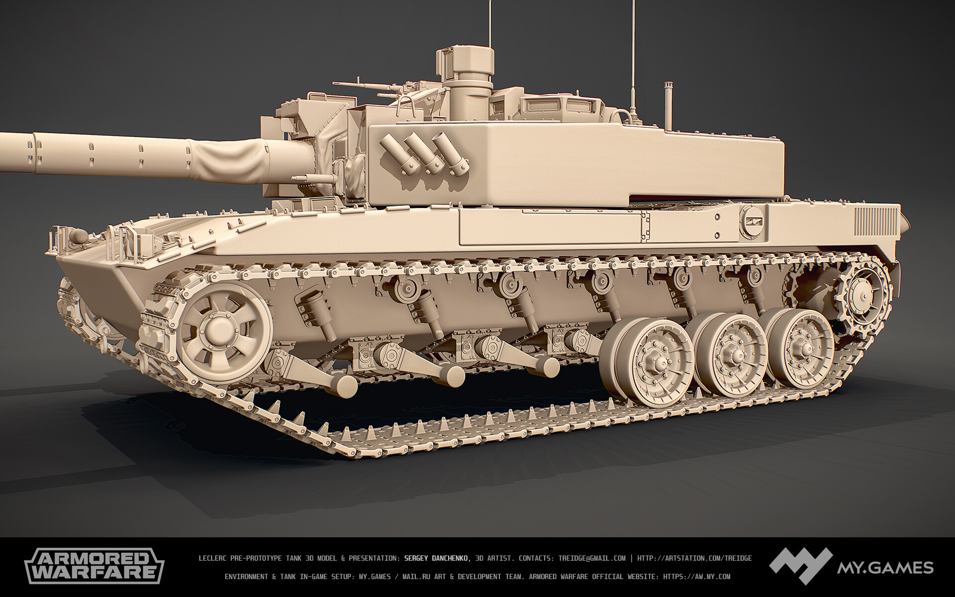 Sergey Danchenko - The Leclerc Tank Pre-Prototype — Breakdown & Making ...