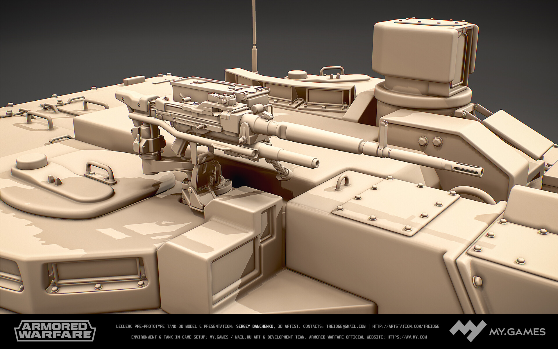 Sergey Danchenko - The Leclerc Tank Pre-Prototype — Breakdown & Making ...