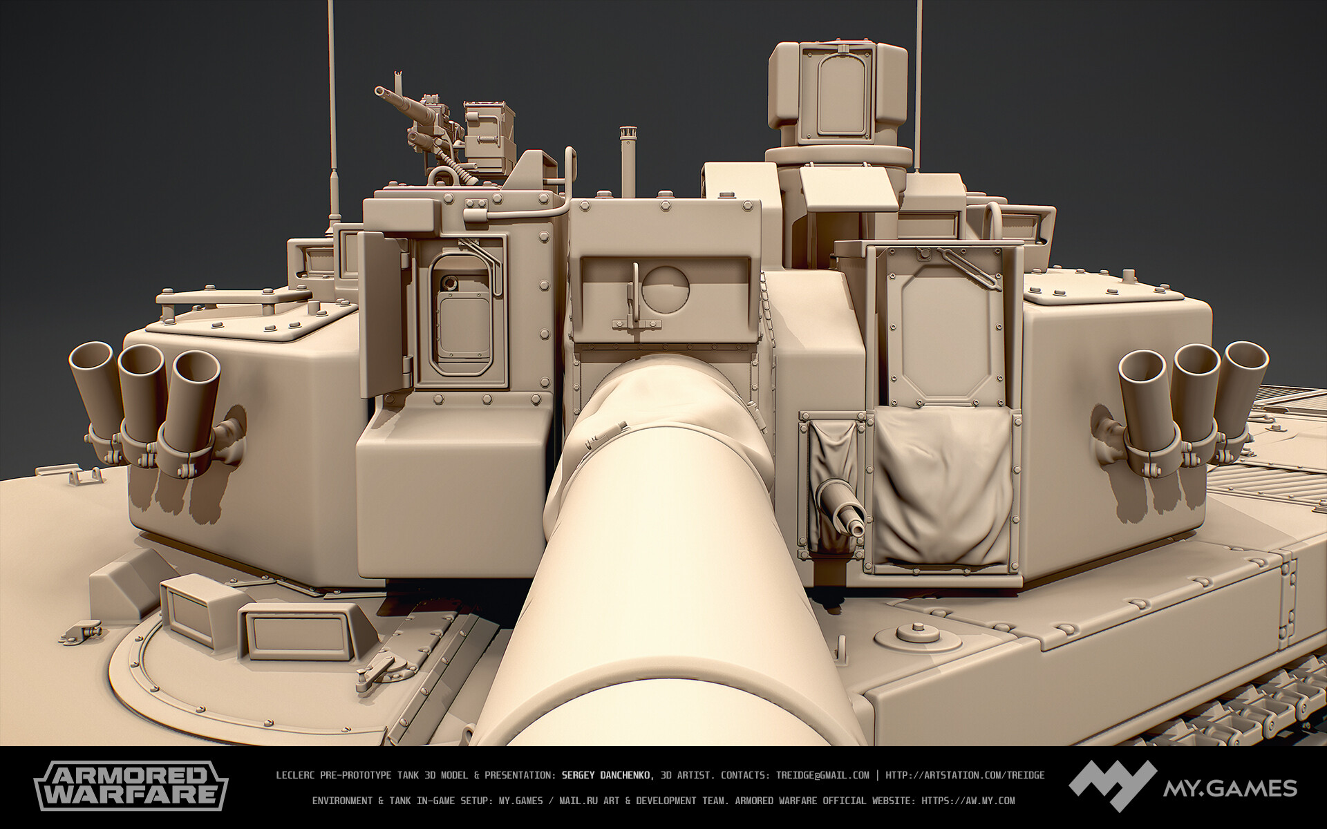 Sergey Danchenko - The Leclerc Tank Pre-Prototype — Breakdown & Making ...