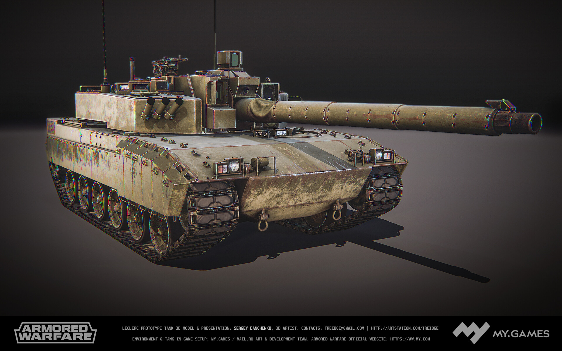 Sergey Danchenko - The Leclerc Tank Pre-Prototype — Breakdown & Making ...