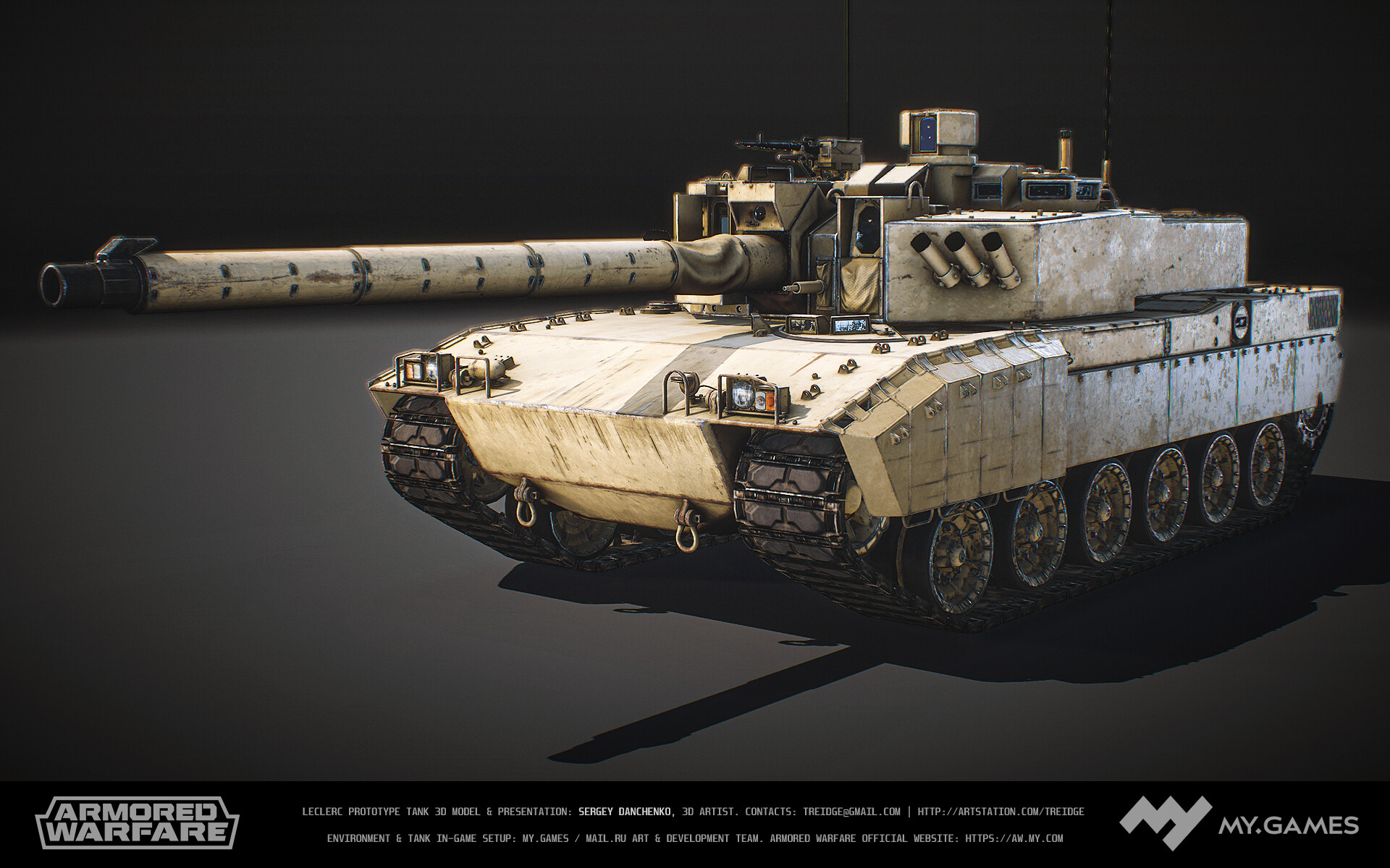 Sergey Danchenko - The Leclerc Tank Pre-Prototype — Breakdown & Making ...