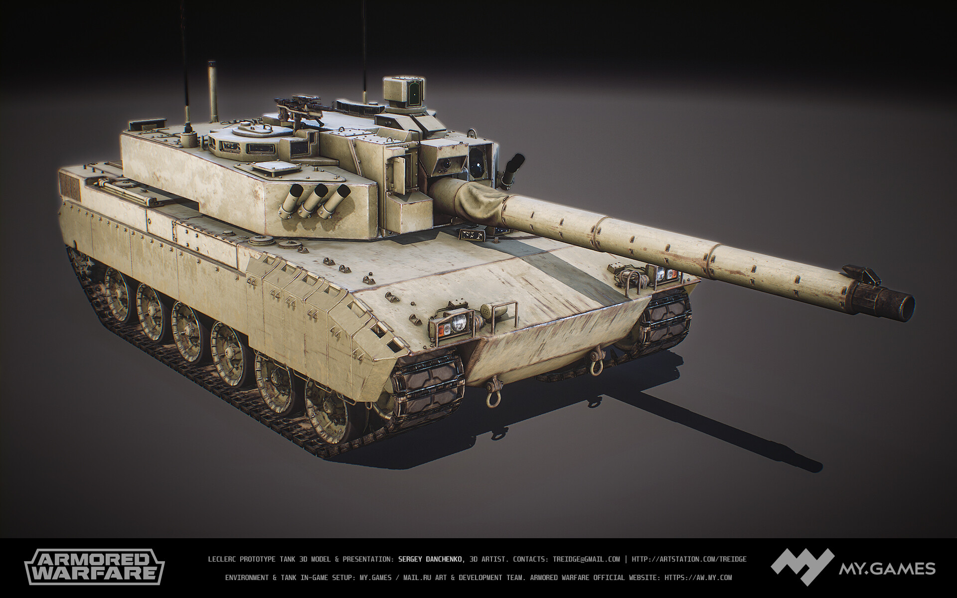 Sergey Danchenko - The Leclerc Tank Pre-Prototype — Breakdown & Making ...