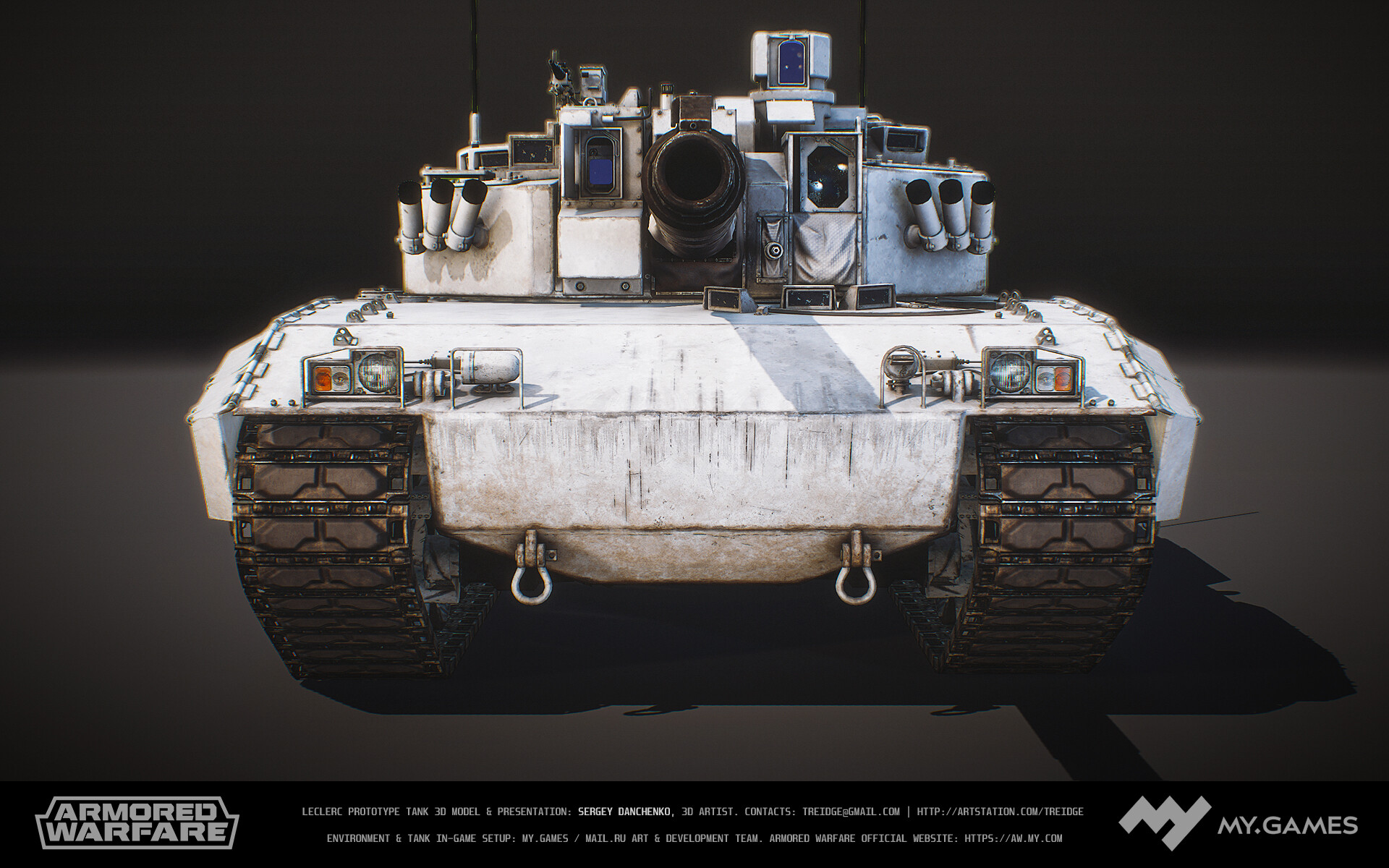 Sergey Danchenko - The Leclerc Tank Pre-Prototype — Breakdown & Making ...