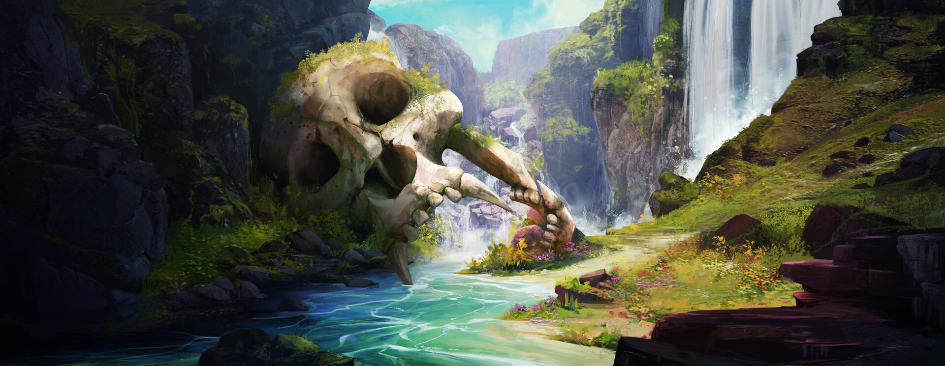 ArtStation - Giant Skull