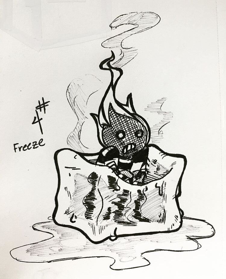 ArtStation - Fire in Ice