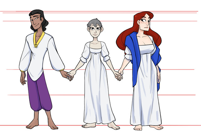 ArtStation - Little Mermaid Characters