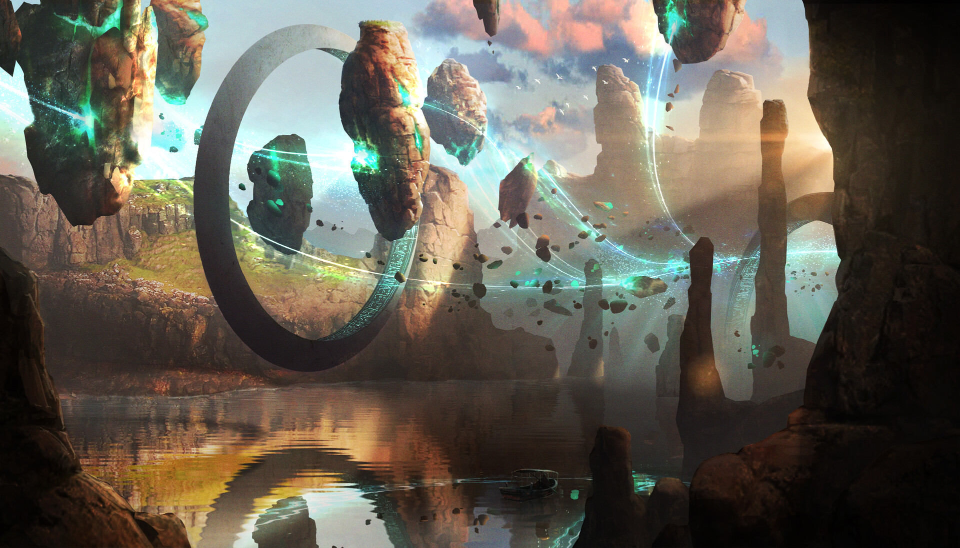 ArtStation - River Valley