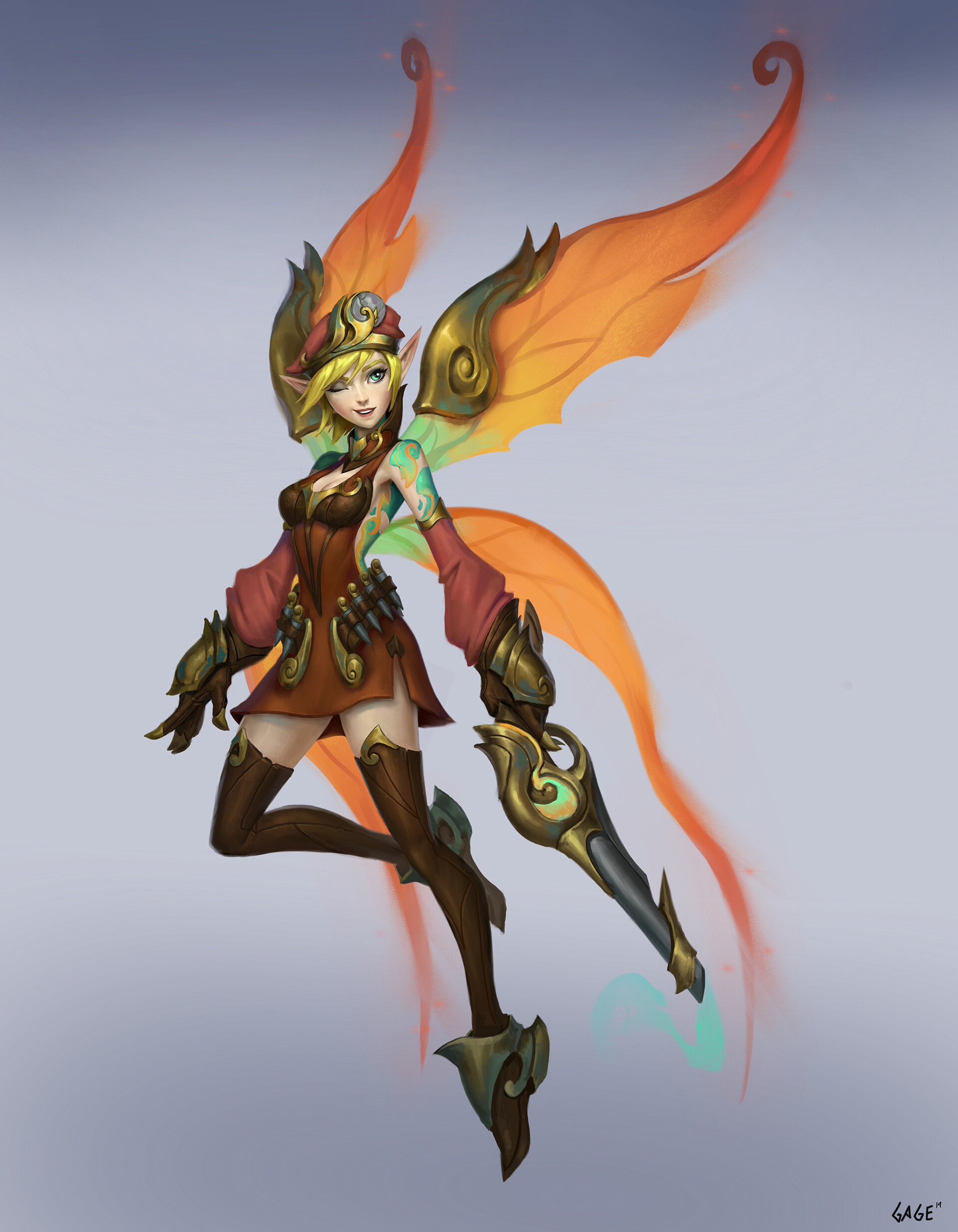 ArtStation - Fairy Gunslinger