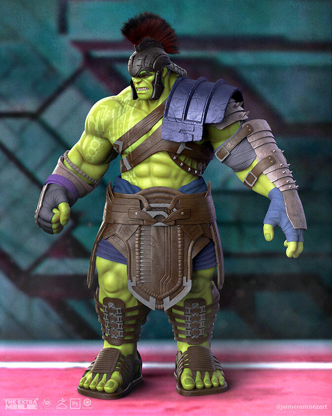 ArtStation - Gladiator Hulk