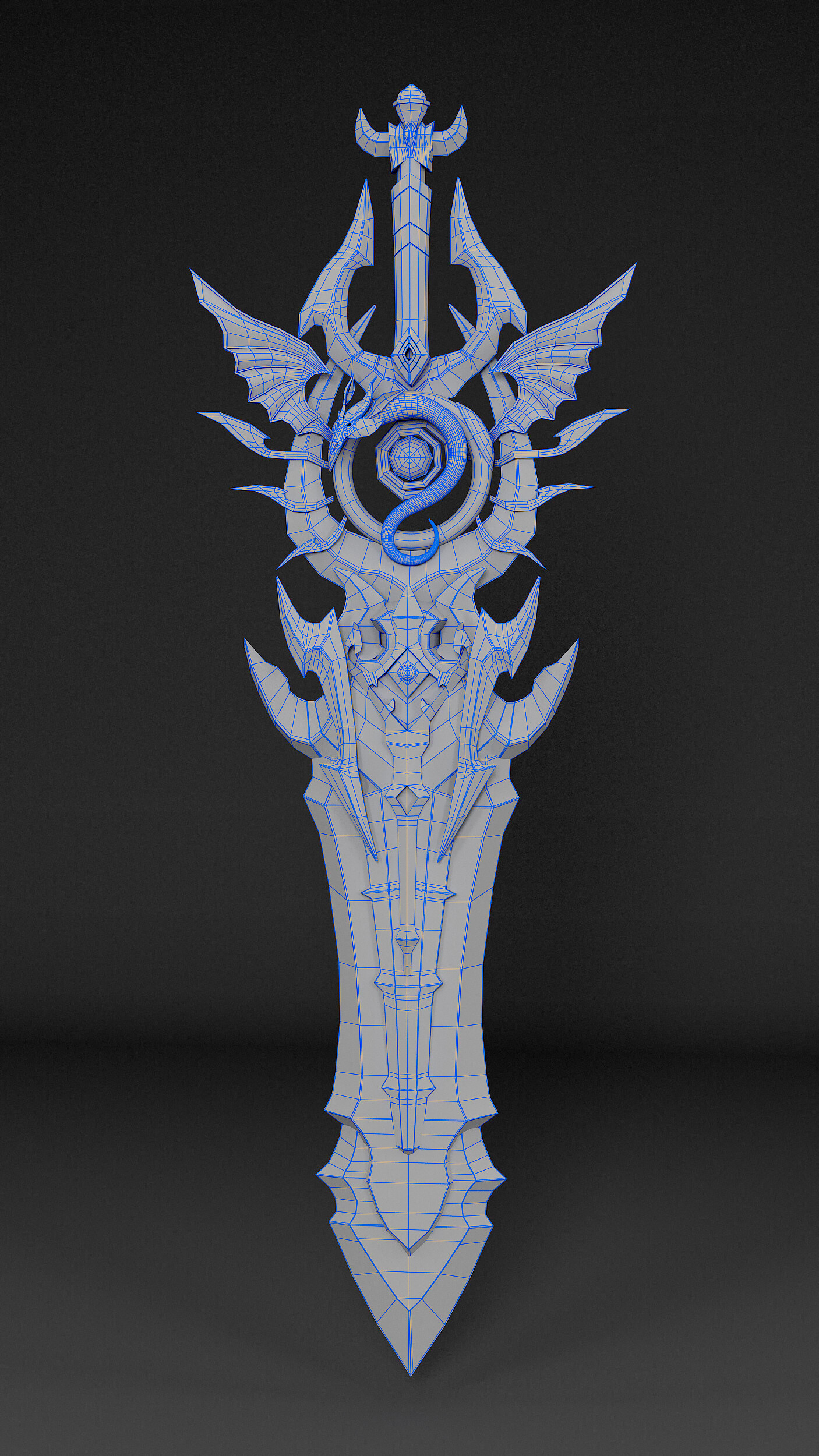 Sarath P - Royal Sword 3d Model