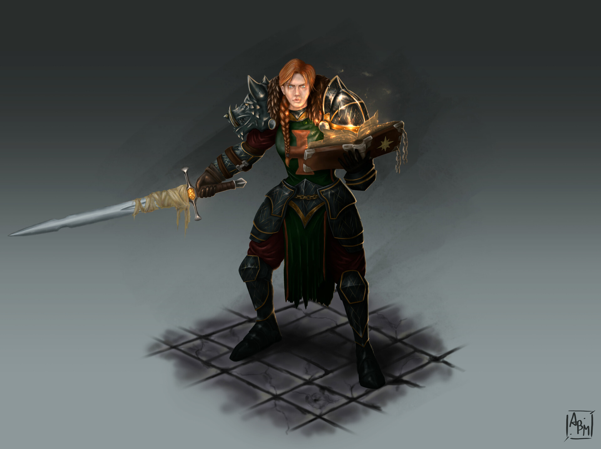 ArtStation - The paladin.