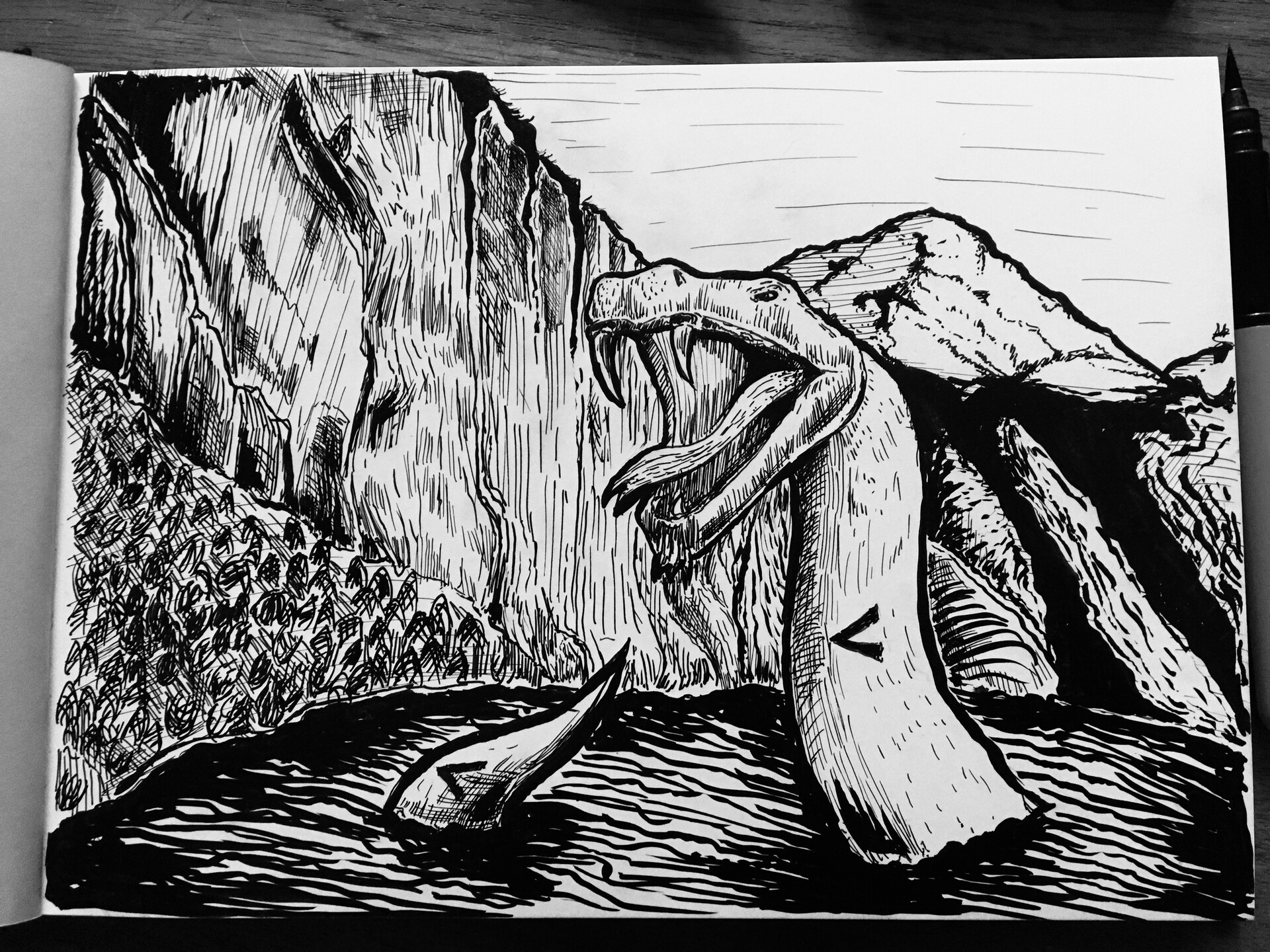 ArtStation - Loki, the serpent god