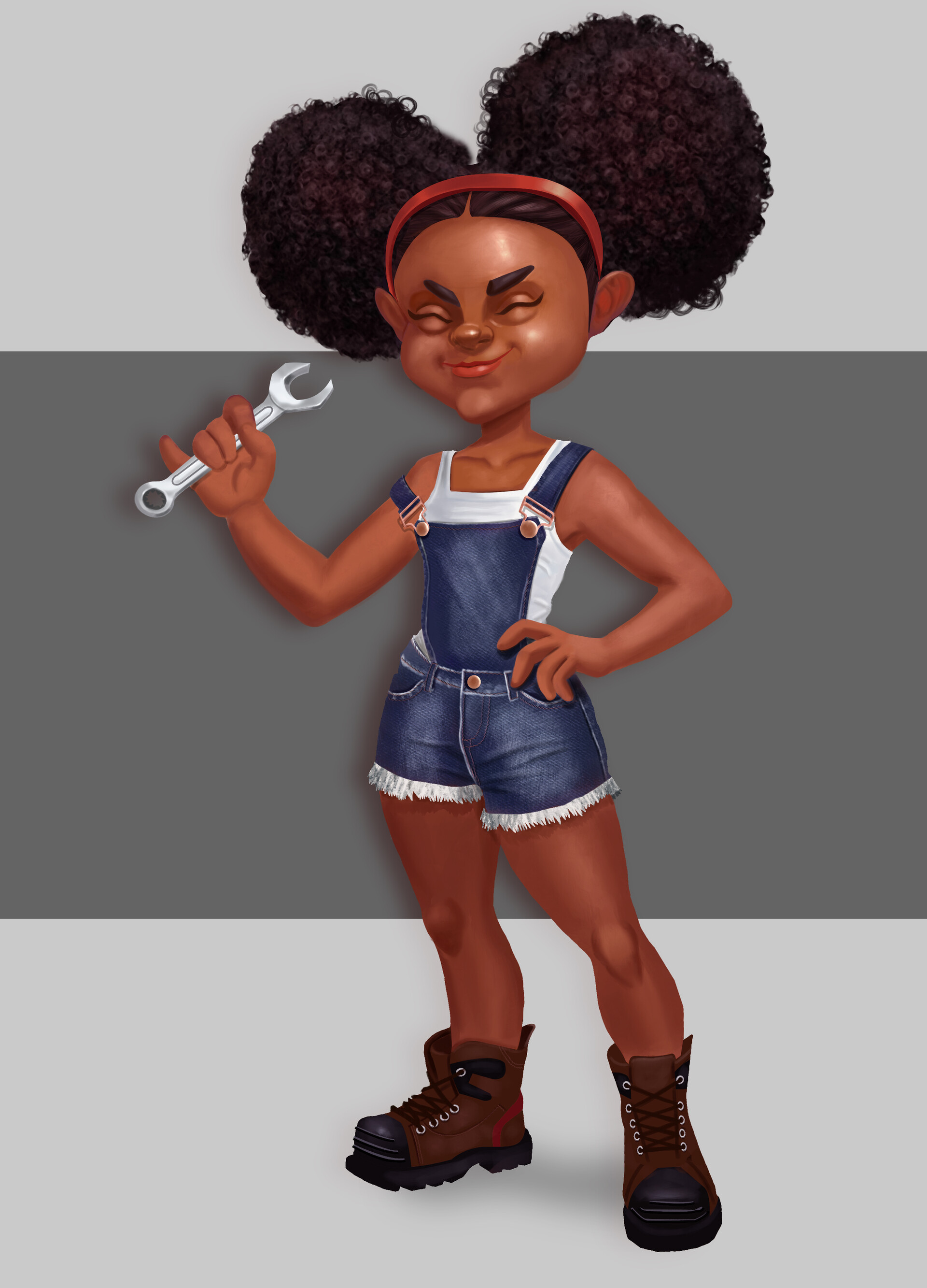 ArtStation - Hanna- The Mechanic