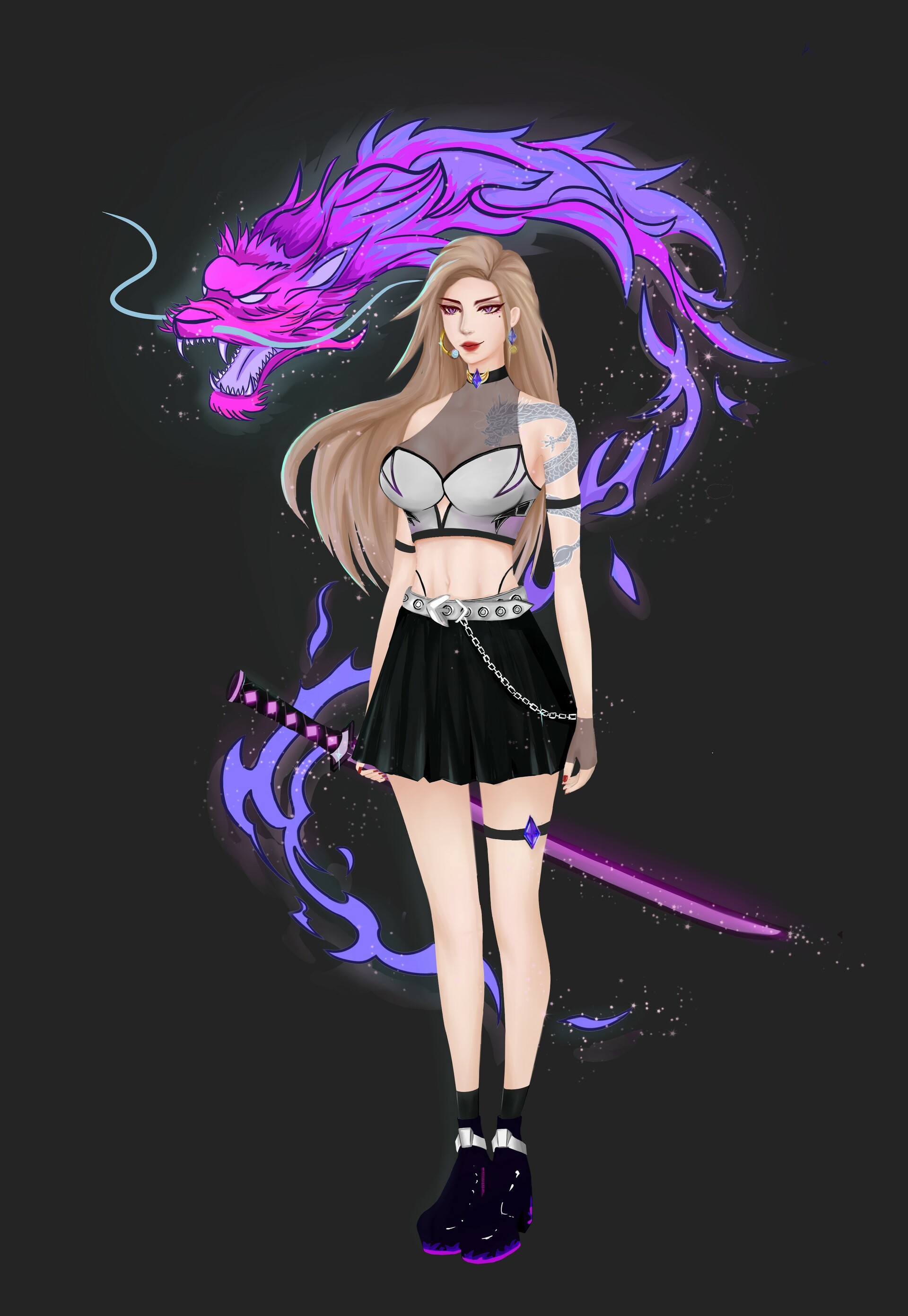ArtStation - Pop Star Character Concept Art