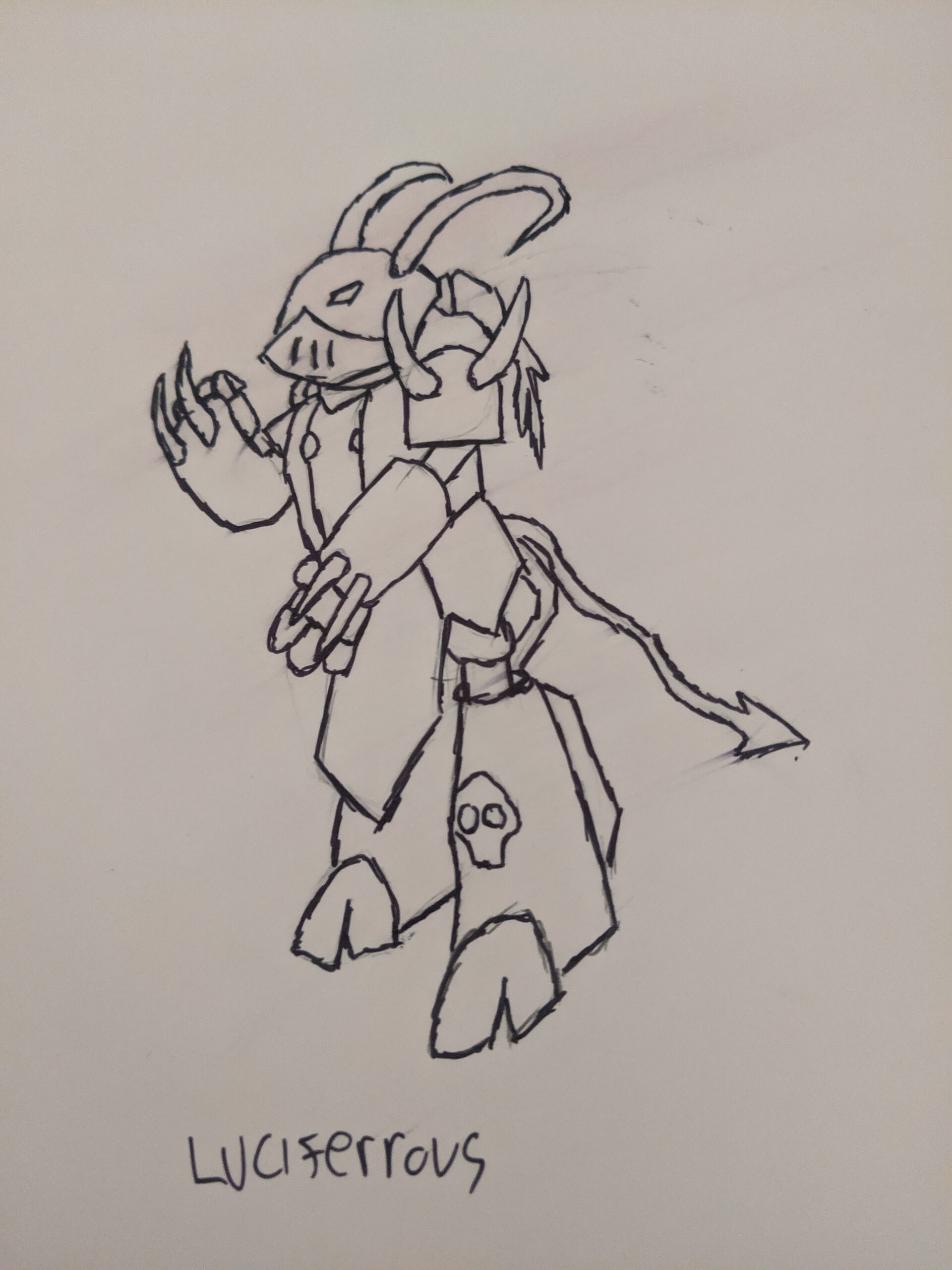 ArtStation - Character concept - Luciferrous