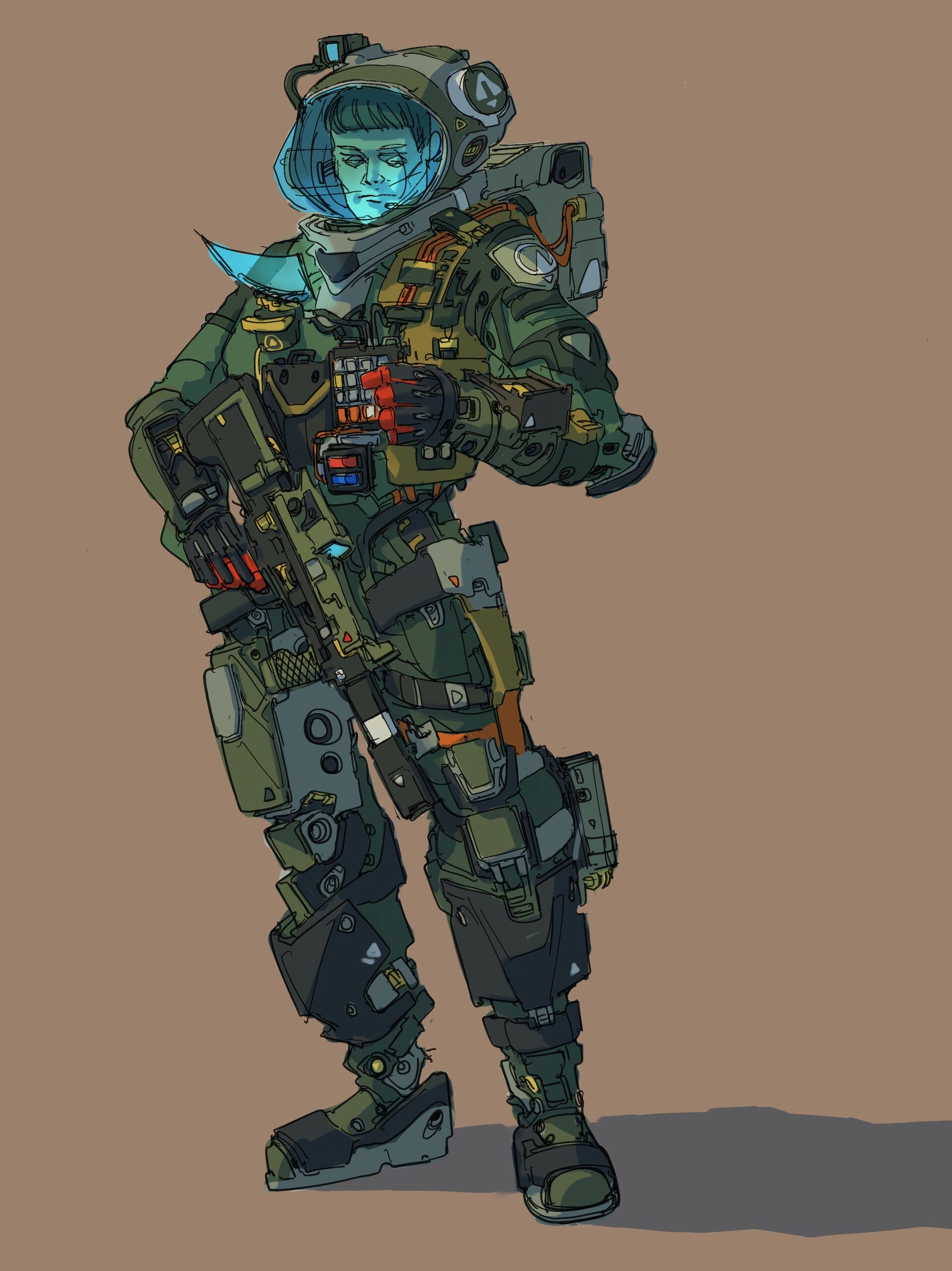 Taeun Ryu - Mech mech post apocalypse