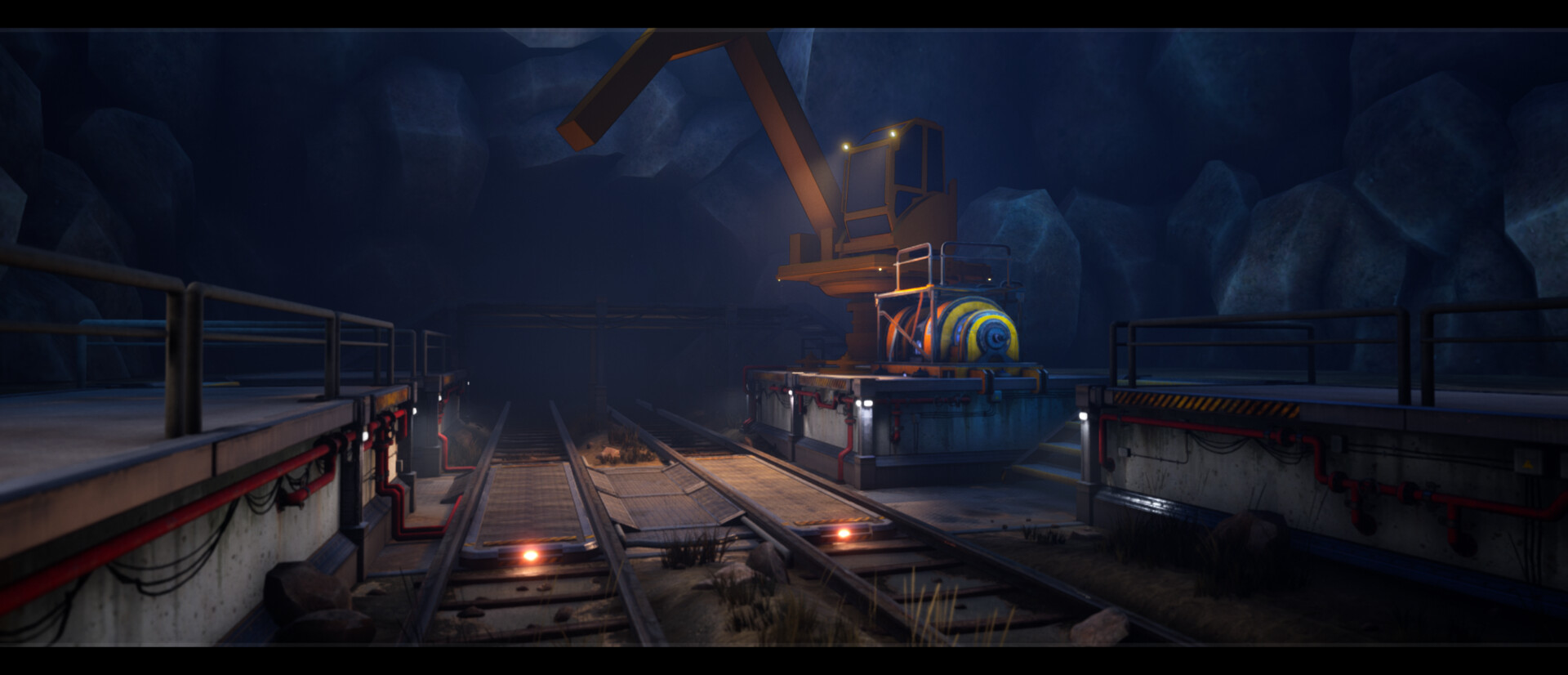ArtStation - Mineshaft project [WIP - 03]