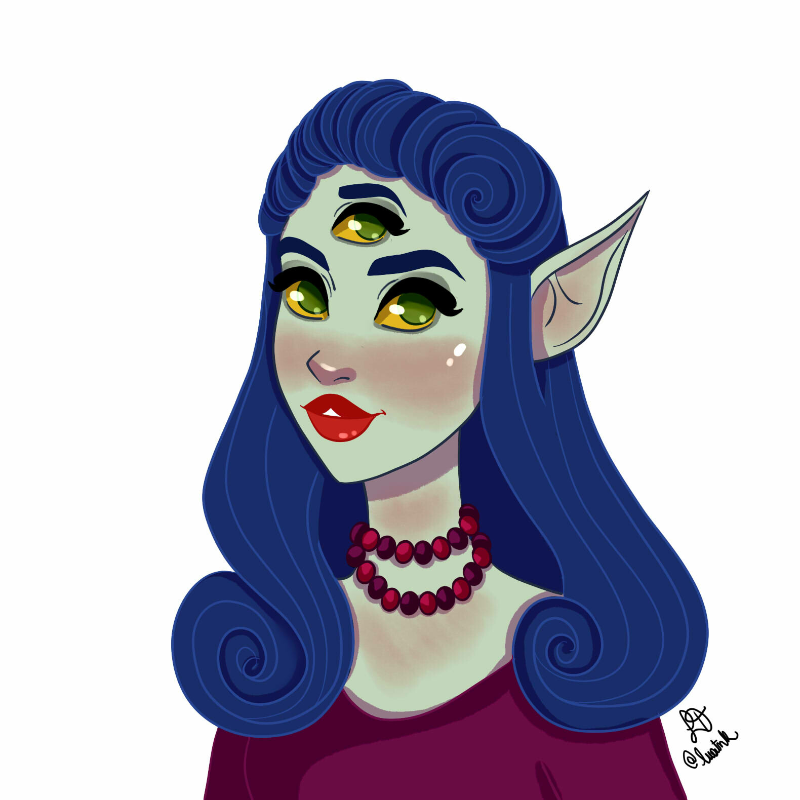 ArtStation - Alien Girl