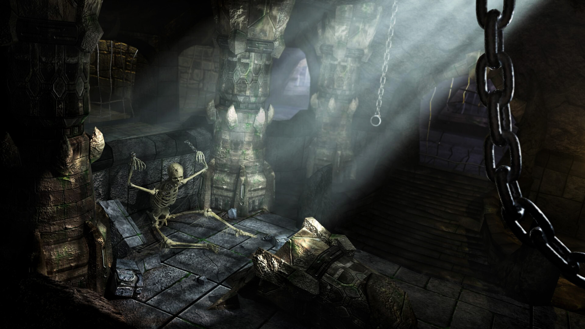 ArtStation - 3D Render of Dungeon