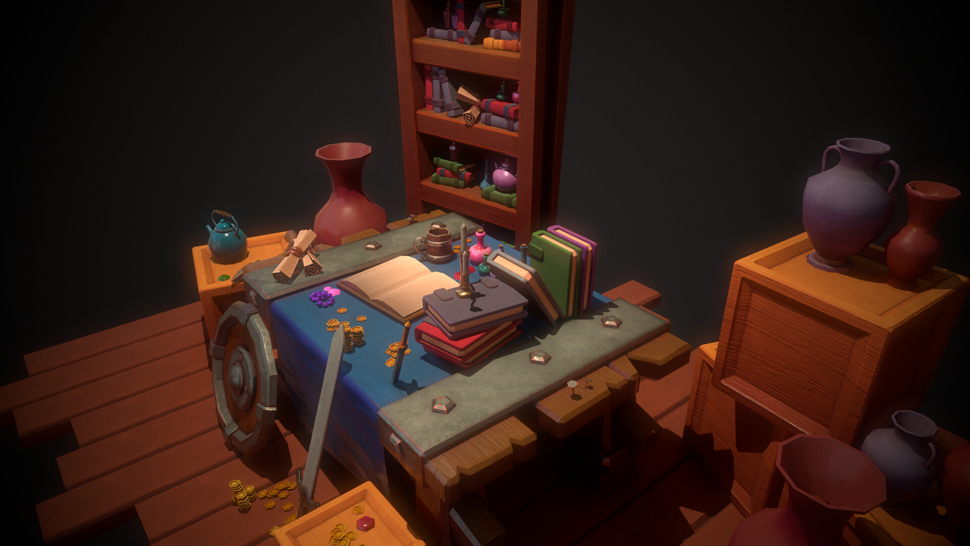 Luís Jóia - Stylized Pirate Office