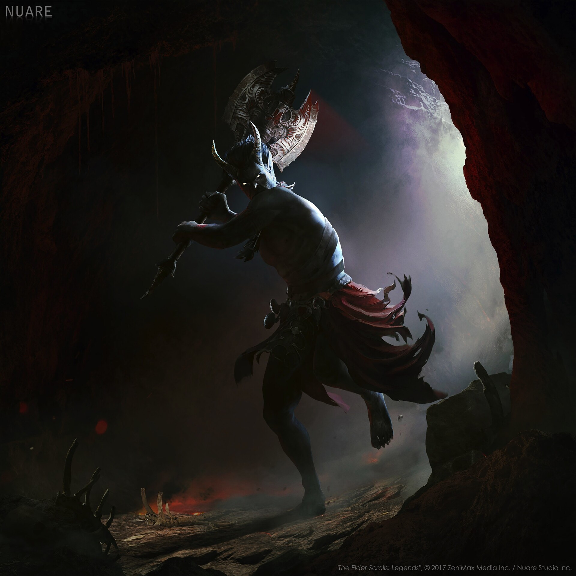 NUARE - Illustrations | TES Jaws of Oblivion