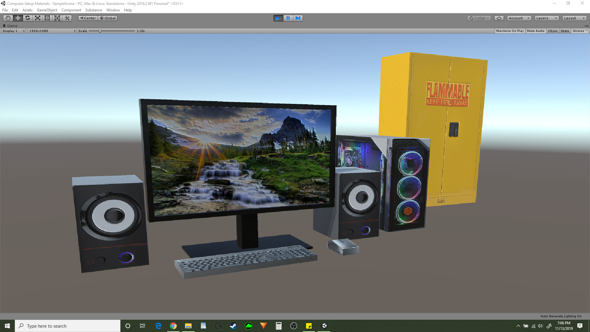ArtStation - Unity Objects Real Texture
