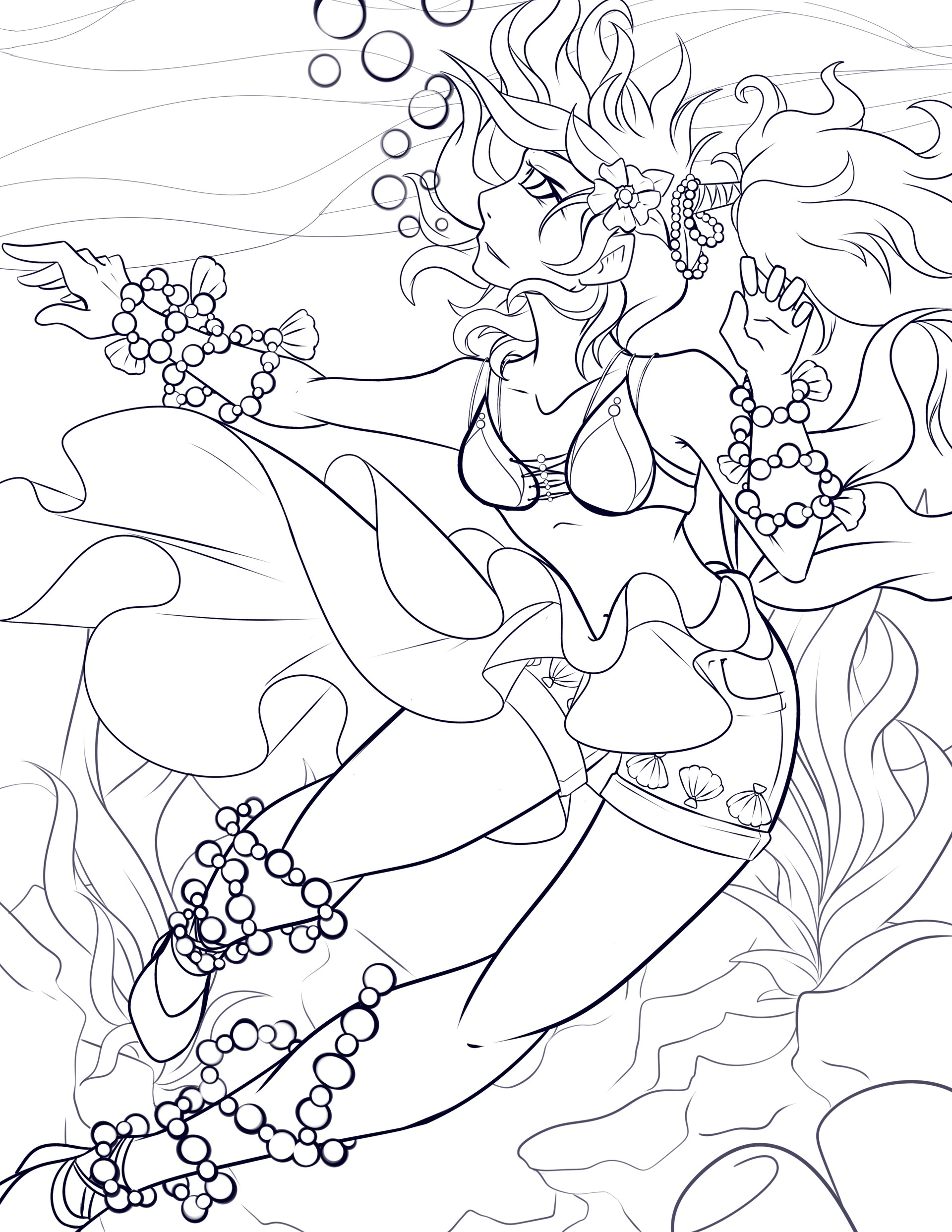 haley coloring pages