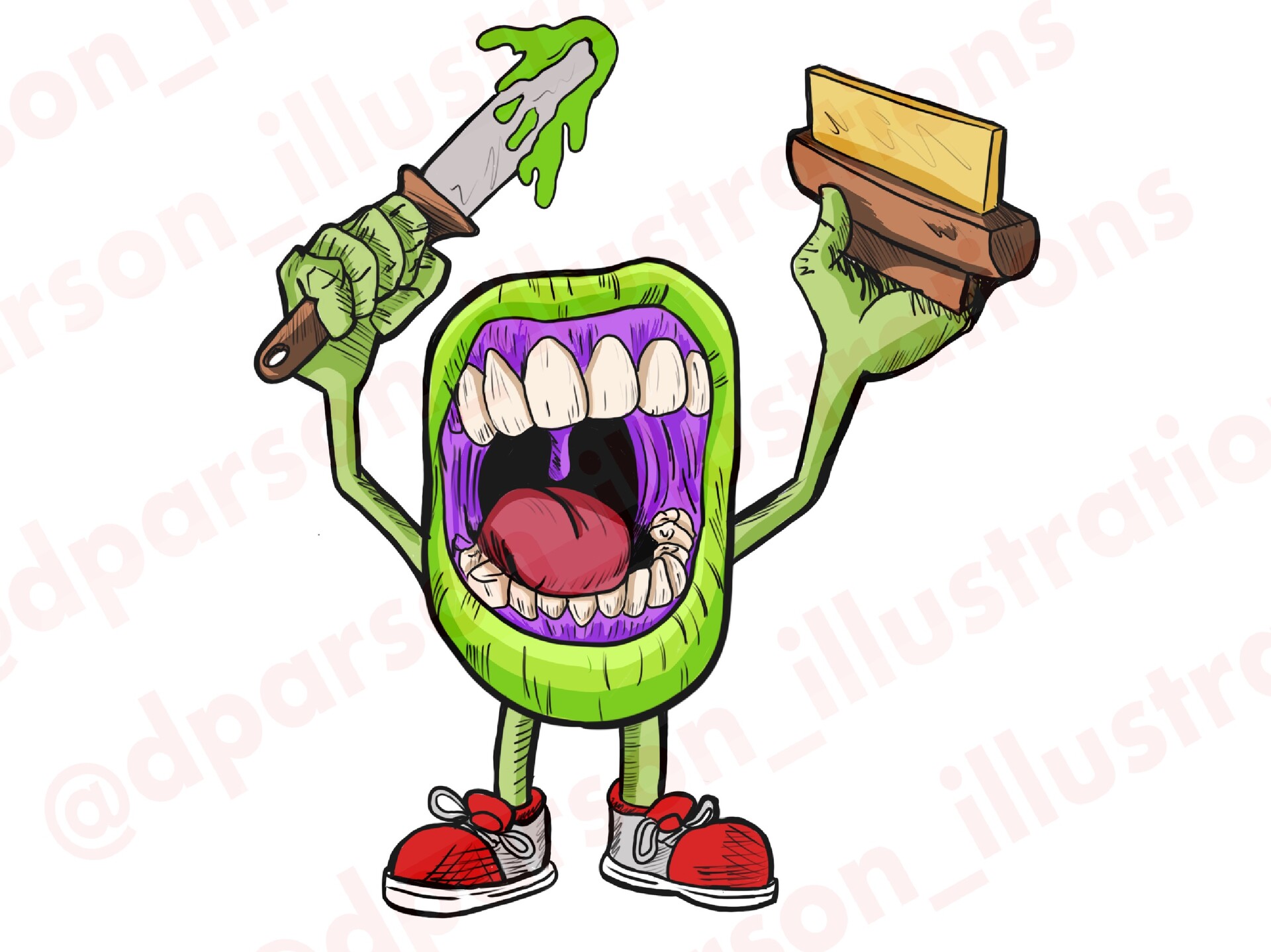 Dylan Parson - Commissioned Design Work