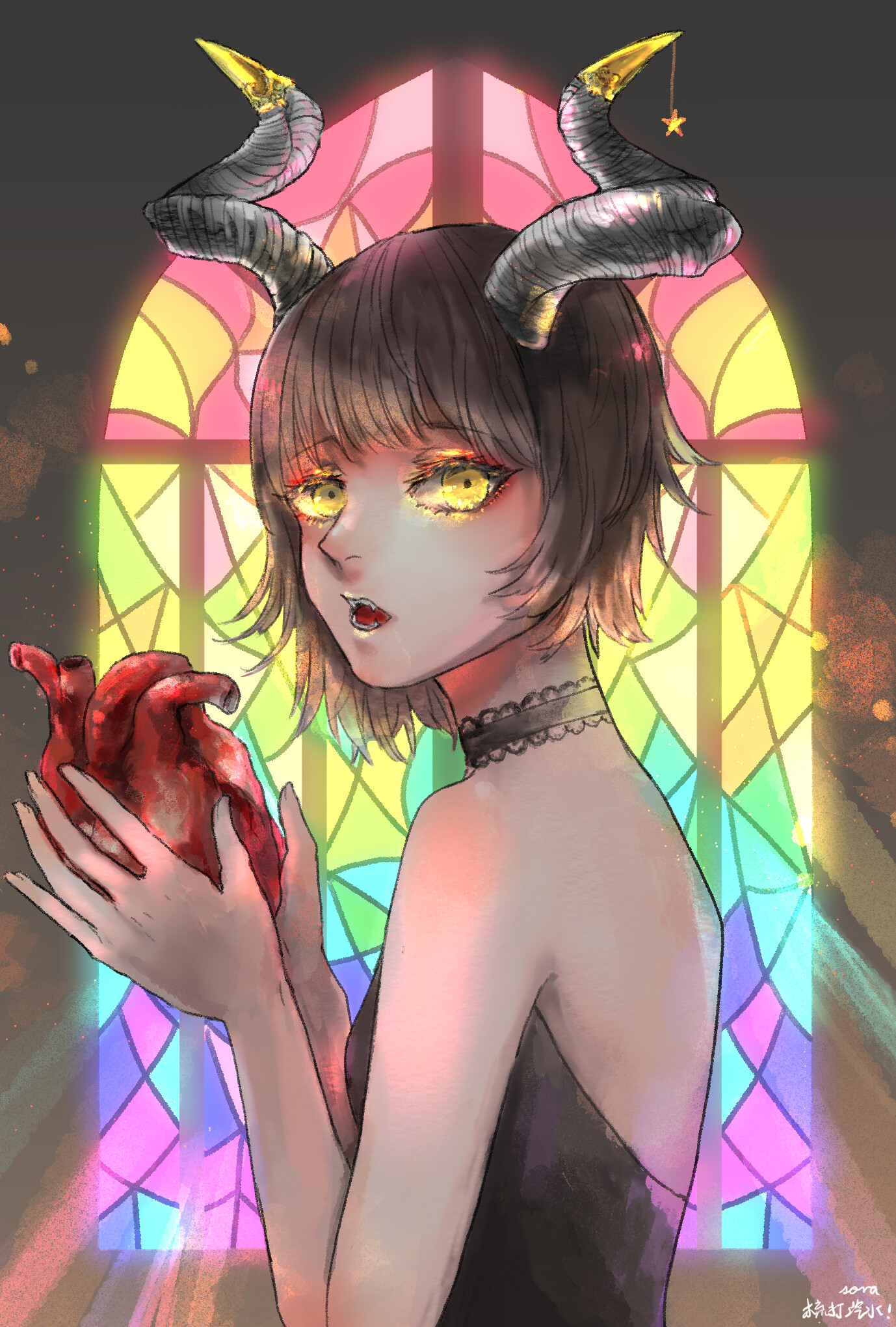 ArtStation - 歡迎光臨，漂亮的羔羊/ Little devil