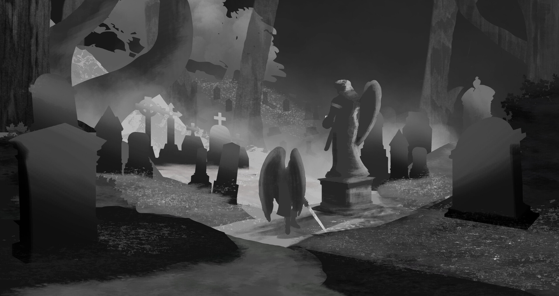 ArtStation - Graveyard for the Lost