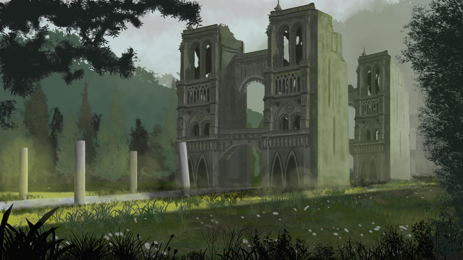 Fco. Javier Leonor - NieR:Automata - The Forest Kingdom